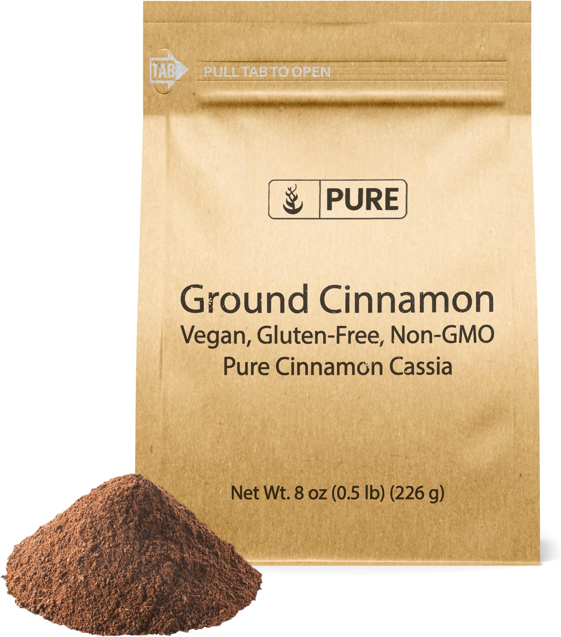 Amazon.com : The Spice Lab Organic Cinnamon Powder Ground - Gluten Free ...