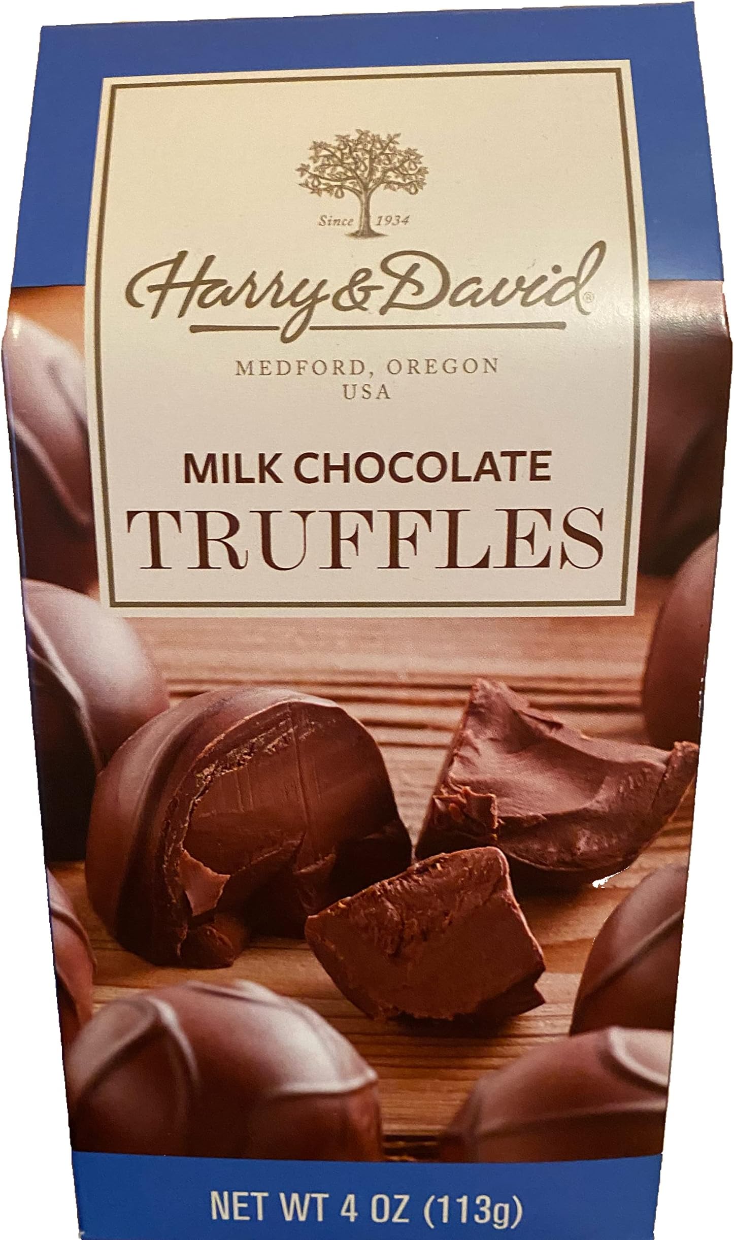 Amazon.com: Harry & David - Milk Chocolate Truffles (4 Oz) : Grocery ...