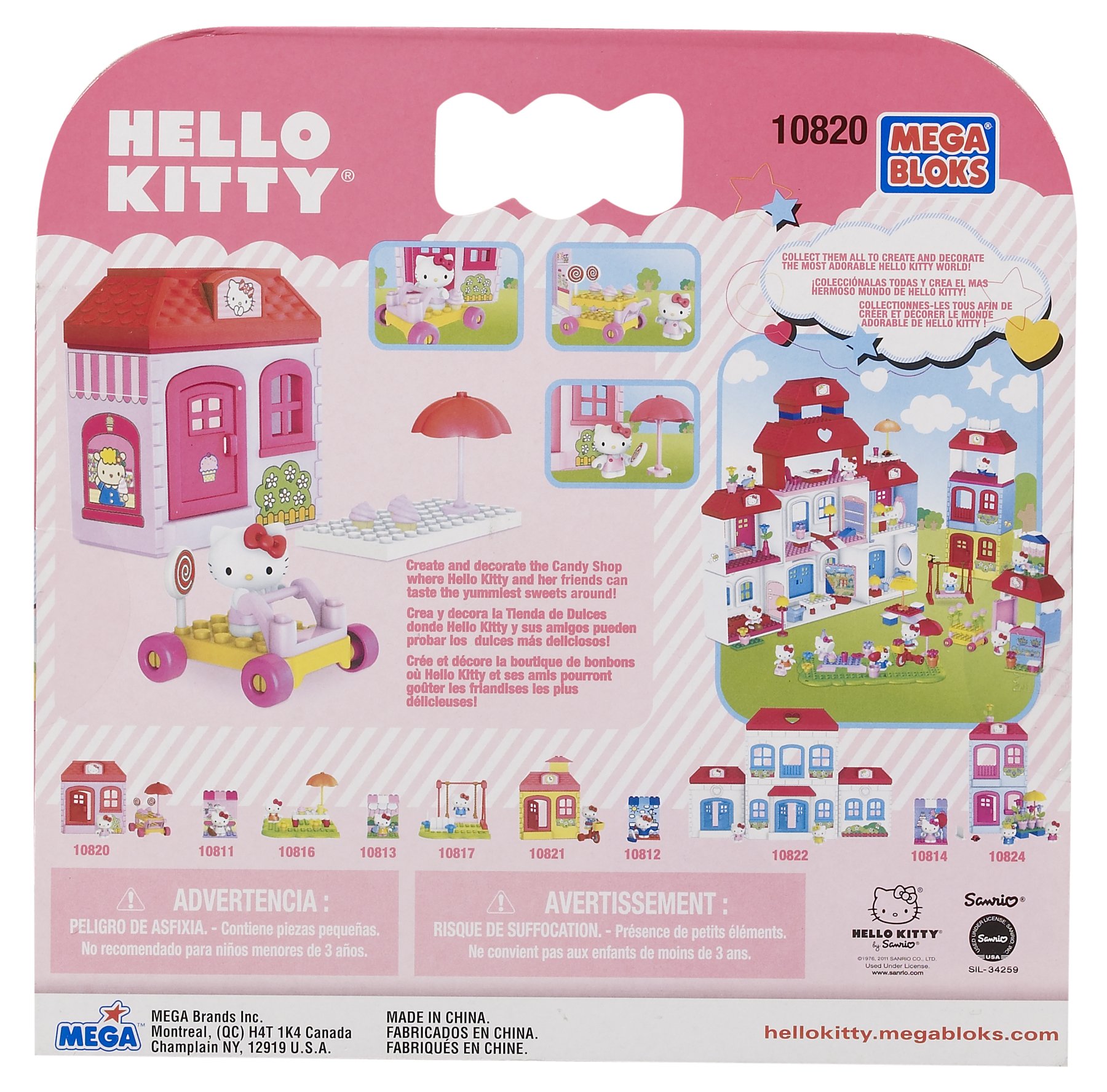 Hello Kitty Candy Shop Hello Kitty Sours 18ct Tins | CandyStore.com