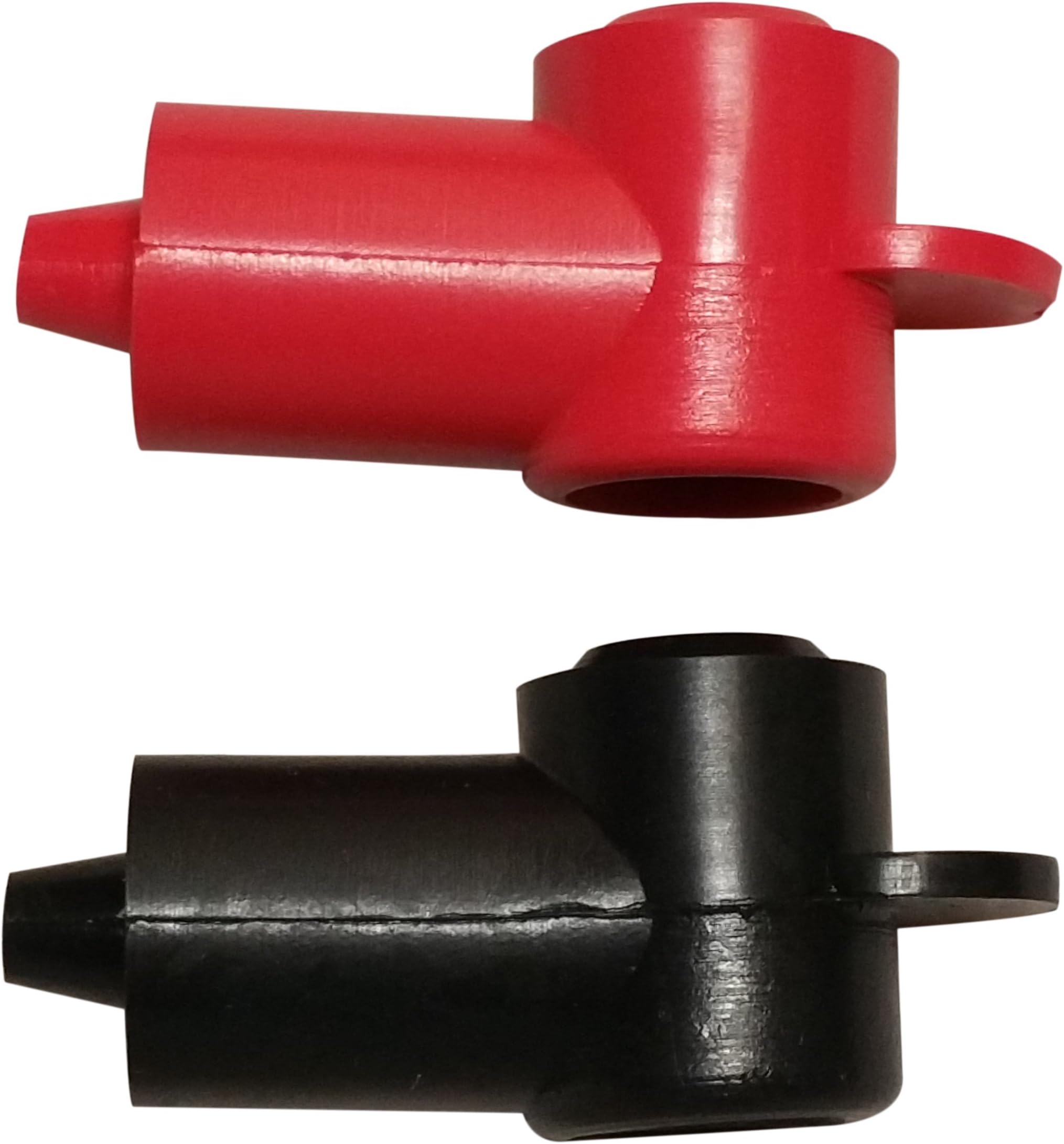 Amazon.com: (Red & Black) 1/4" Stud Terminal Cover - Electrical Battery ...