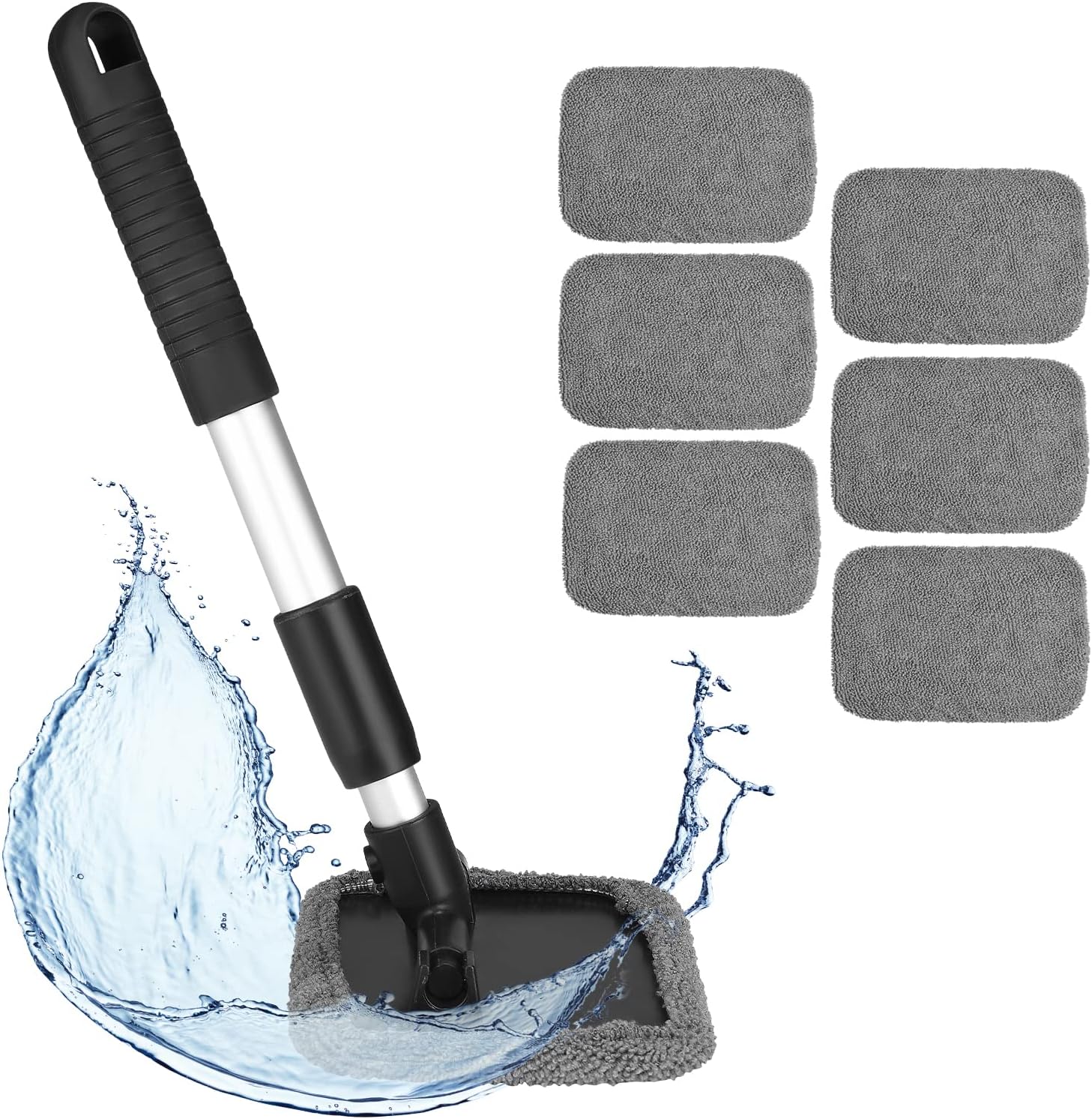 Auto Scheibenreiniger Set, Autowaschbürste Teleskop Scheibenreiniger ...