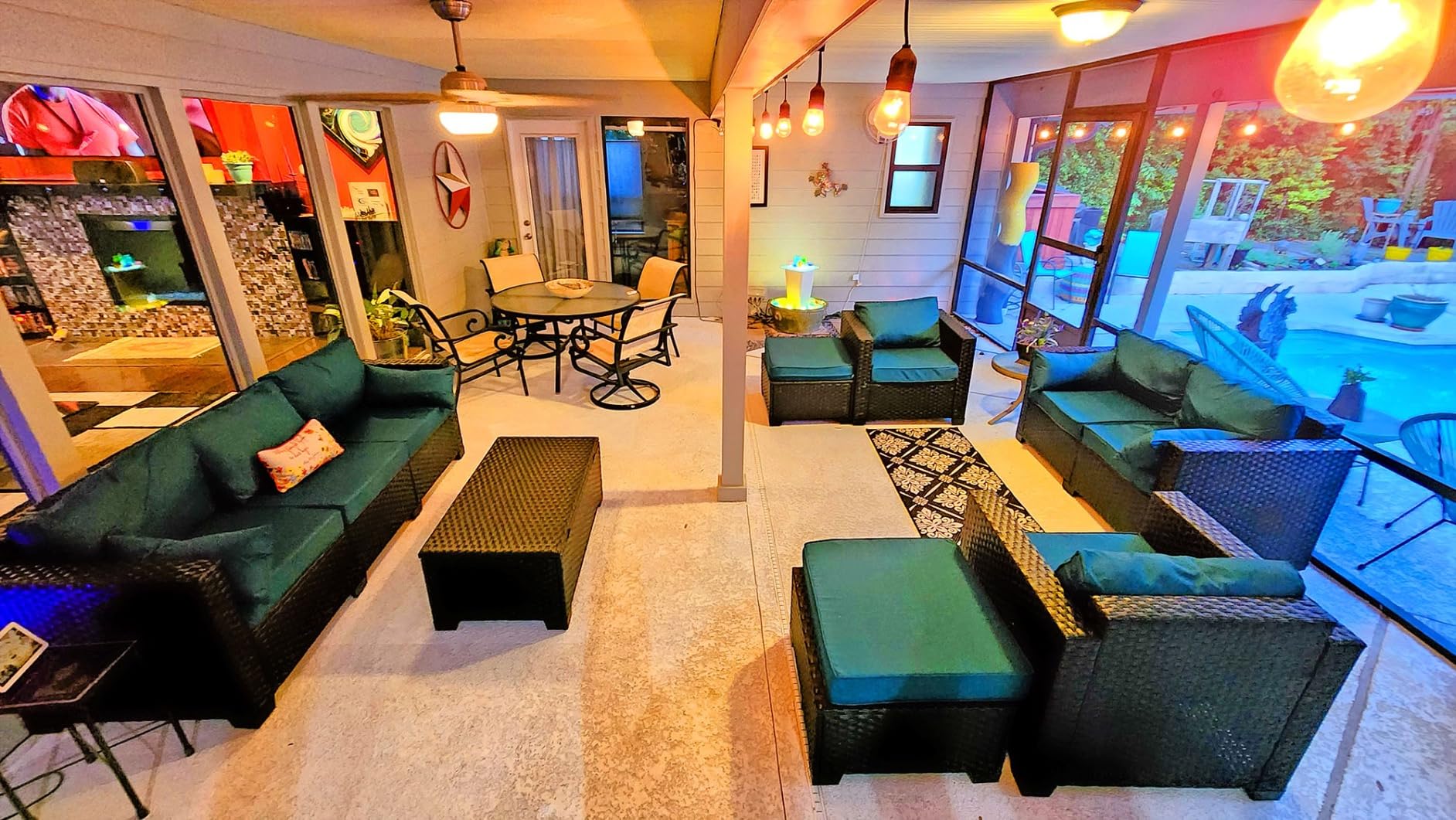 $70/mo - Finance Rattaner Patio Furniture Sets 7 Pieces Outdoor ...