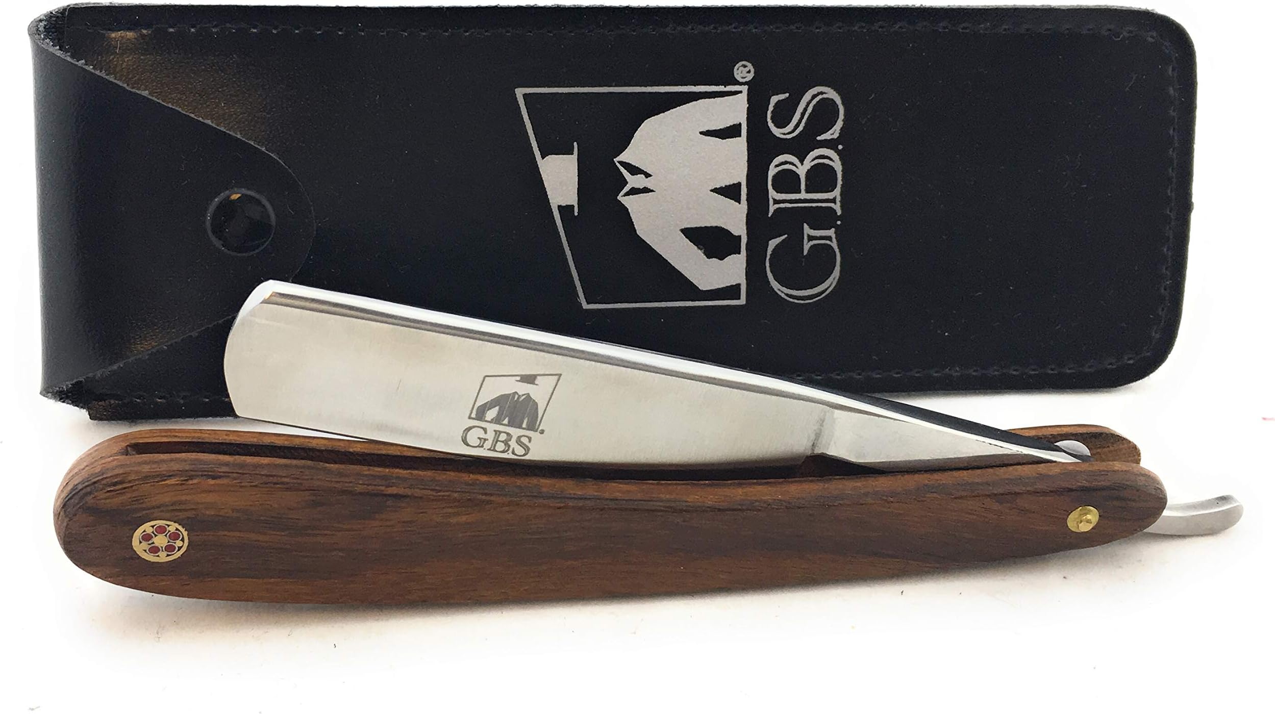 Amazon.com: G.B.S Straight Edge Steel Barber Shaving Straight Razor ...