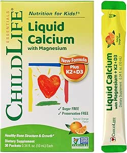Amazon.com: ChildLife Essentials Liquid Calcium Supplement for Kids ...
