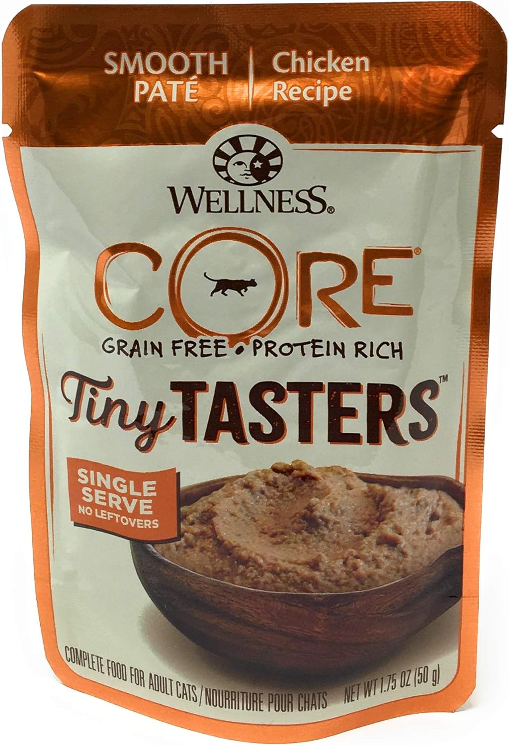 Amazon.com : Wellness, Cat Food Tiny Taster's Chicken, 1.75 Ounce : Pet ...