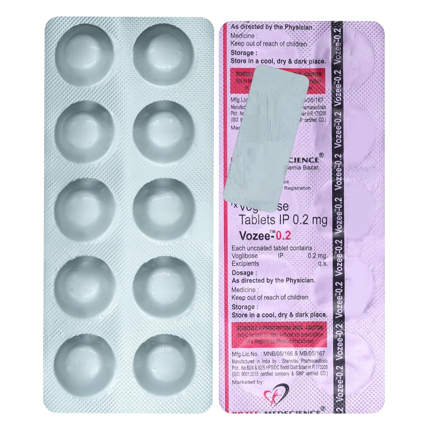 Vozee-0.2 - Strip of 10 Tablets : Amazon.in: Health & Personal Care