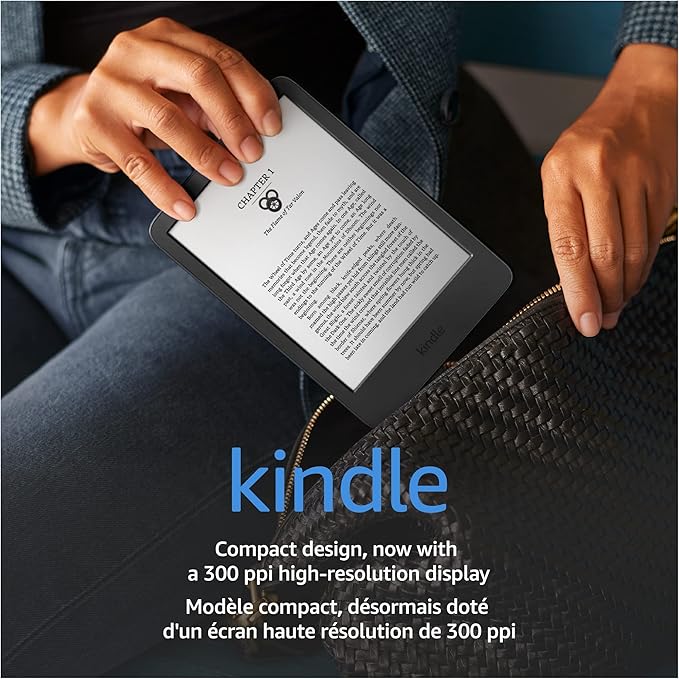 Amazon Kindle – The lightest and most compact Kindle, with extended ...