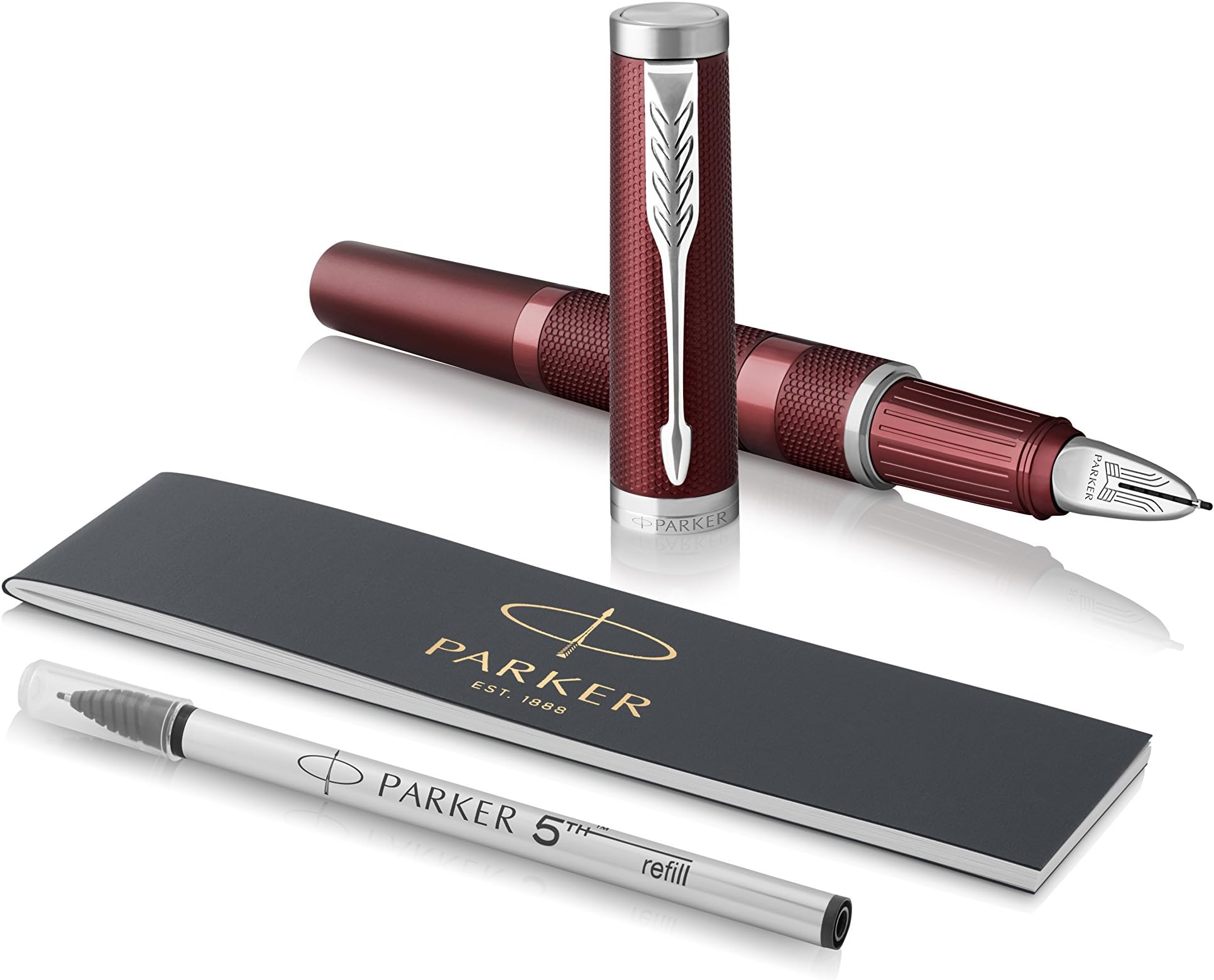 Parker Ingenuity 5th Technology Pen, Medium Point with Black Ink Refill ...