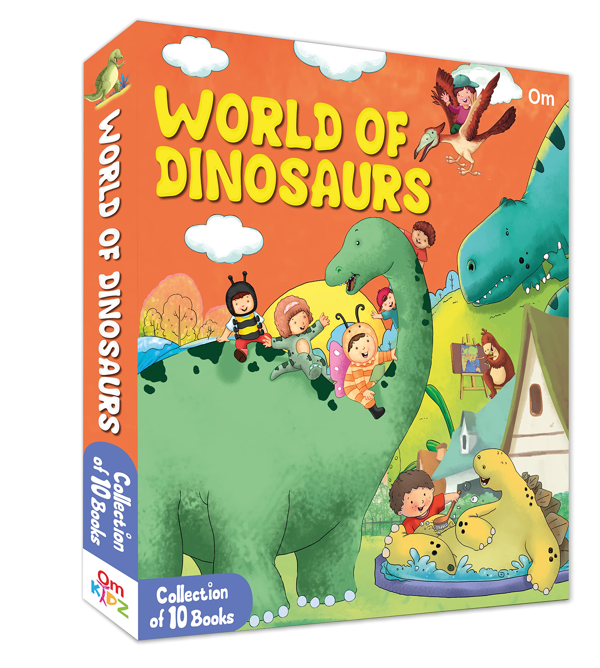 DINOSAURS: DINO WORLD SERIES (SET OF 10 BOOKS): Amazon.co.uk ...