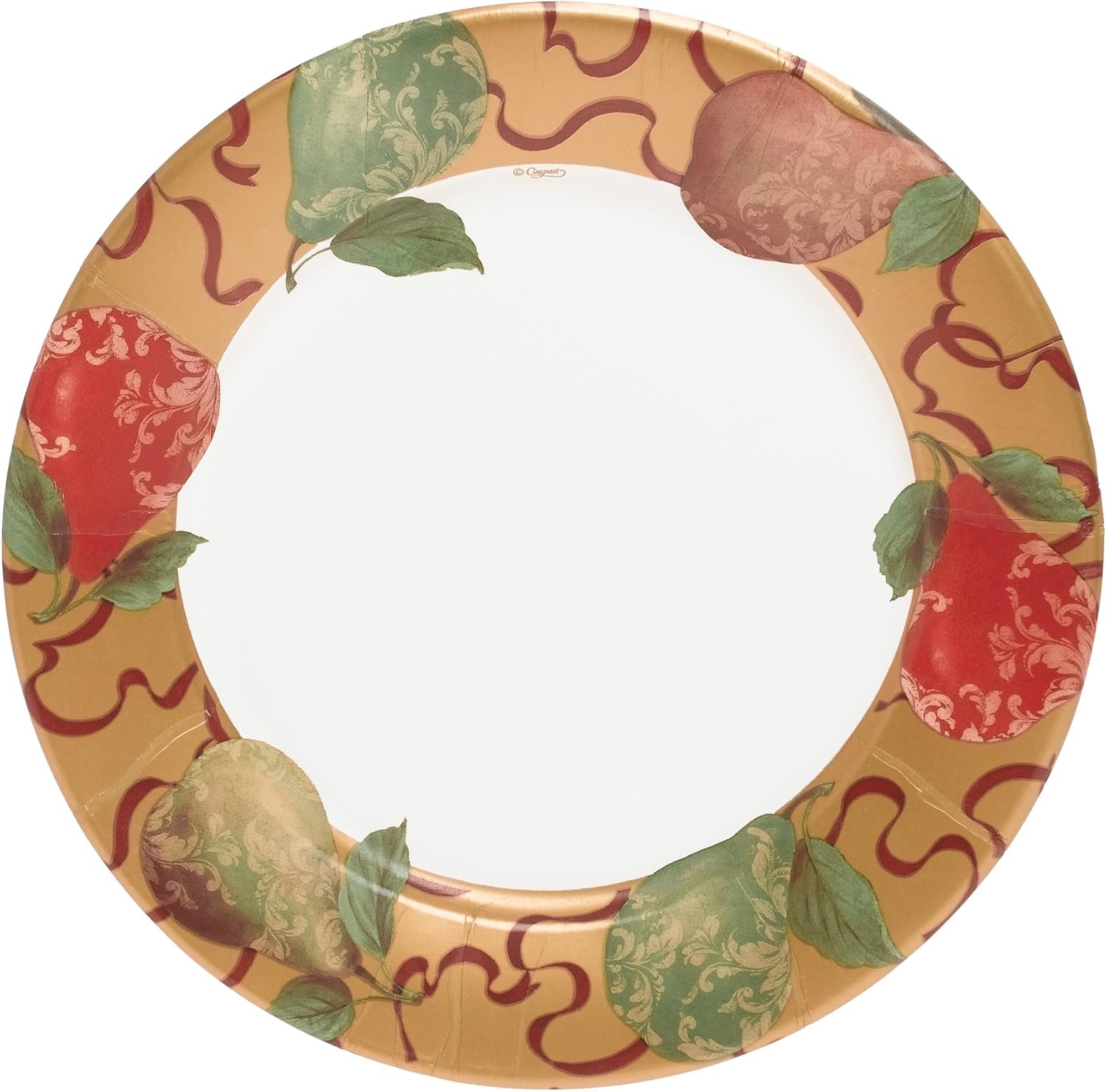 Amazon.com | Entertaining with Caspari Gilded Pears Set of 8 Paper ...