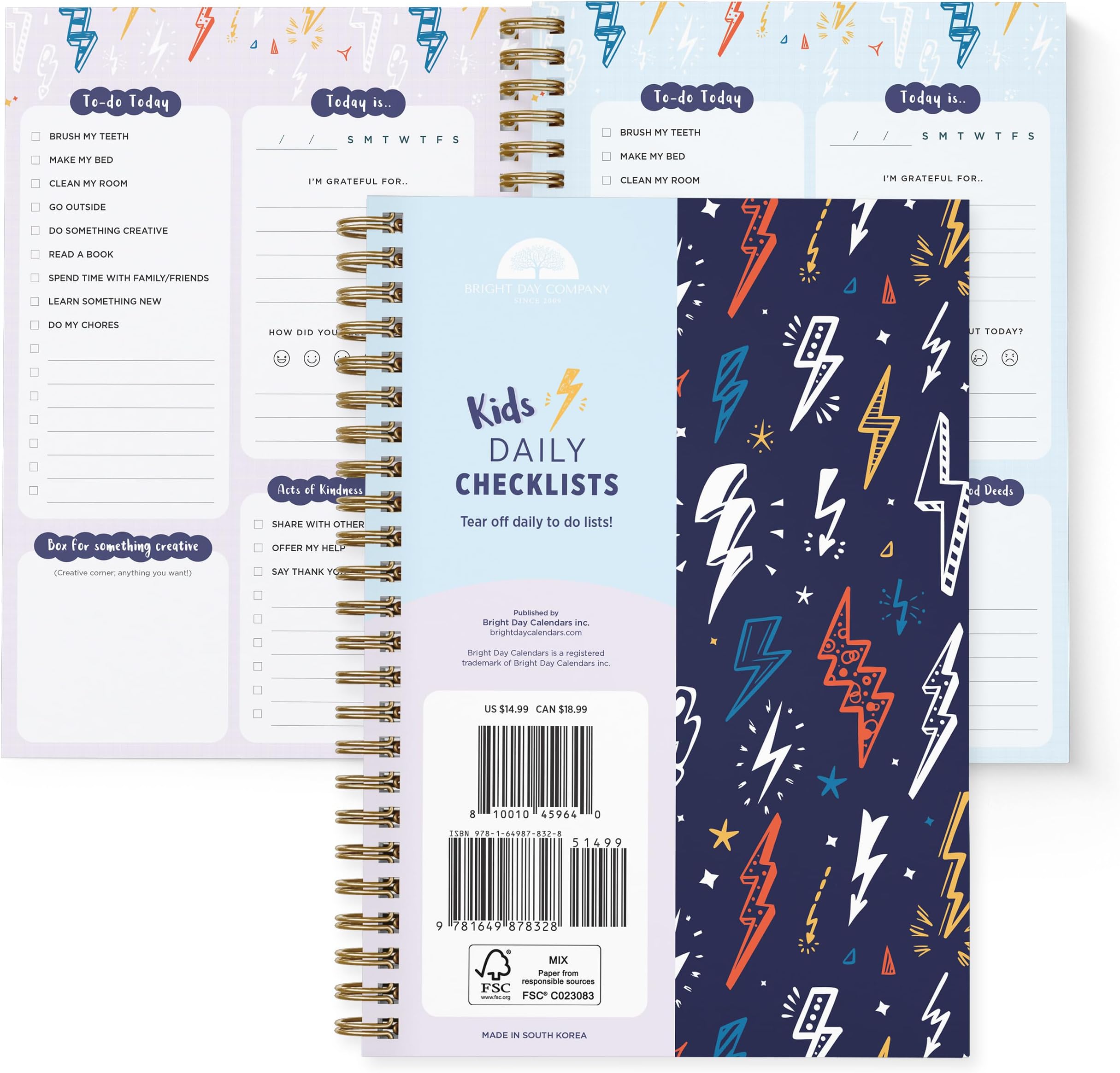 to Do List Daily Task Checklist Planner Time Management Notebook by ...