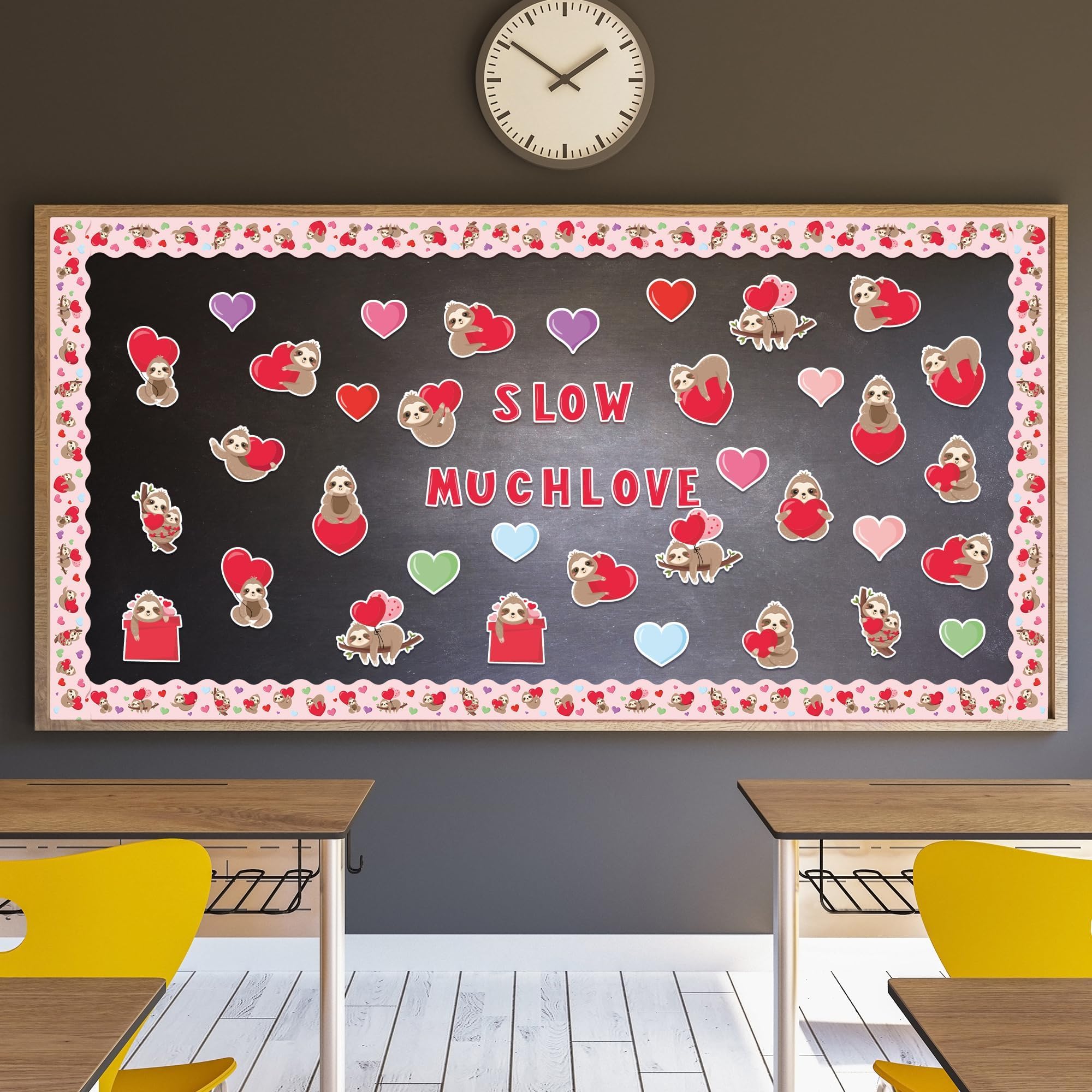 Snapklik.com : Sloth Animal Bulletin Board Cutouts - 112 Back To School ...