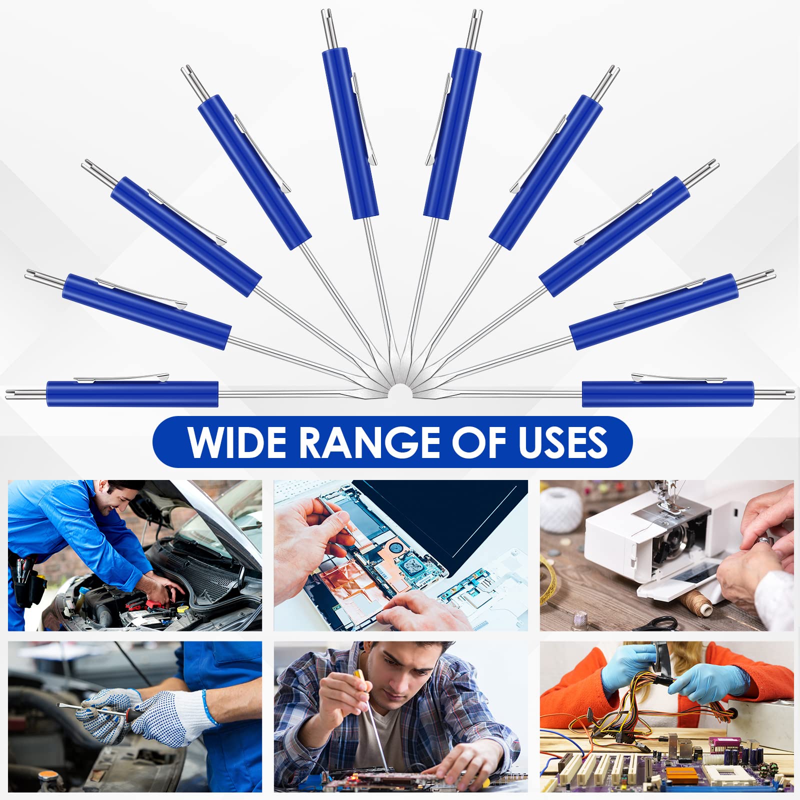 Snapklik.com : 20 Pcs Pocket Screwdriver Double End Mini Screwdriver ...