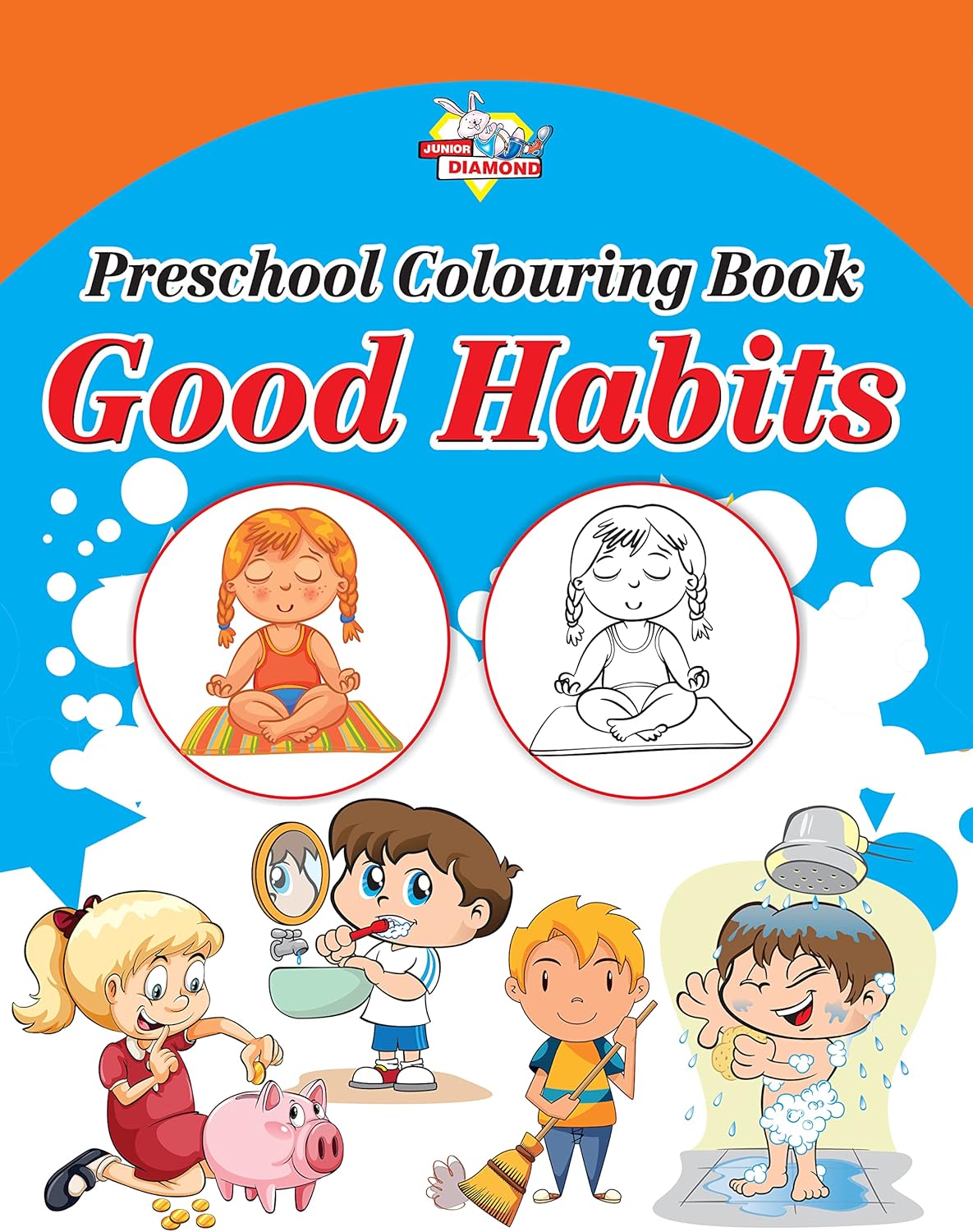 Preschool Colouring Book Good Habits PB English : Priyanka Verma ...