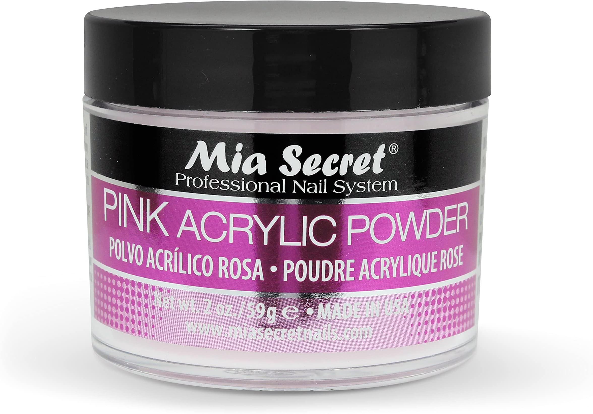 Amazon.com: Mia Secret Cover Pink Acrylic Powder 2 Ounce : Beauty ...
