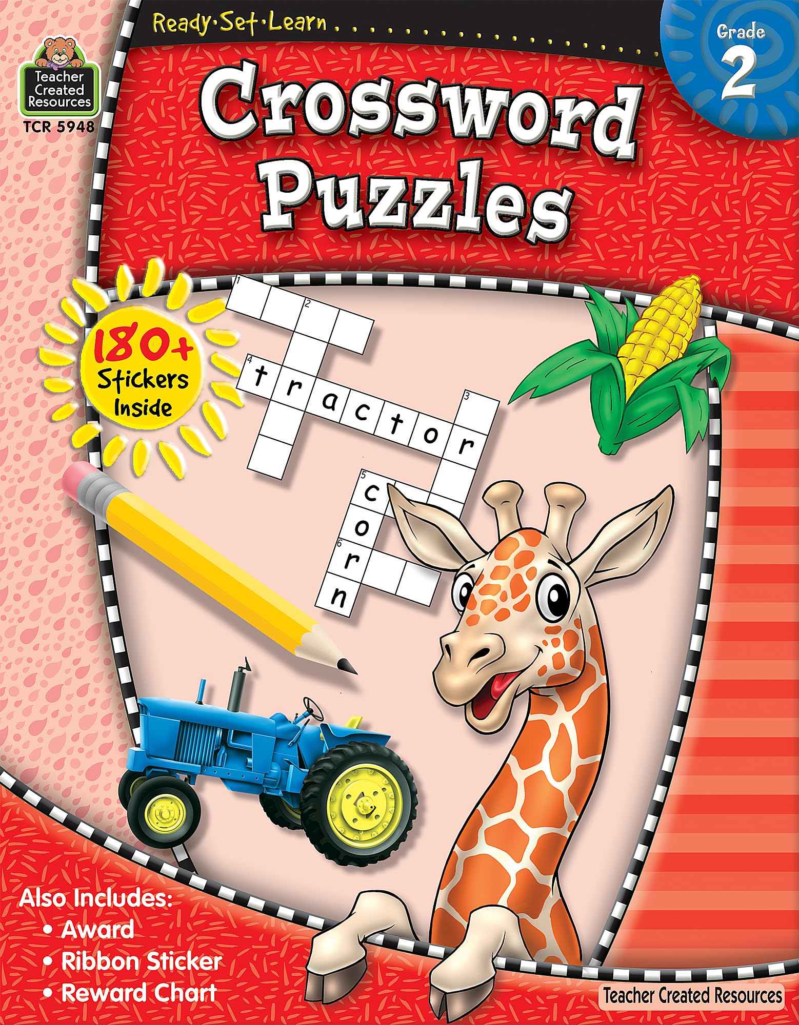 Amazon.com: Ready-Set-Learn: Crossword Puzzles, Grade 2: 9781420659481 ...