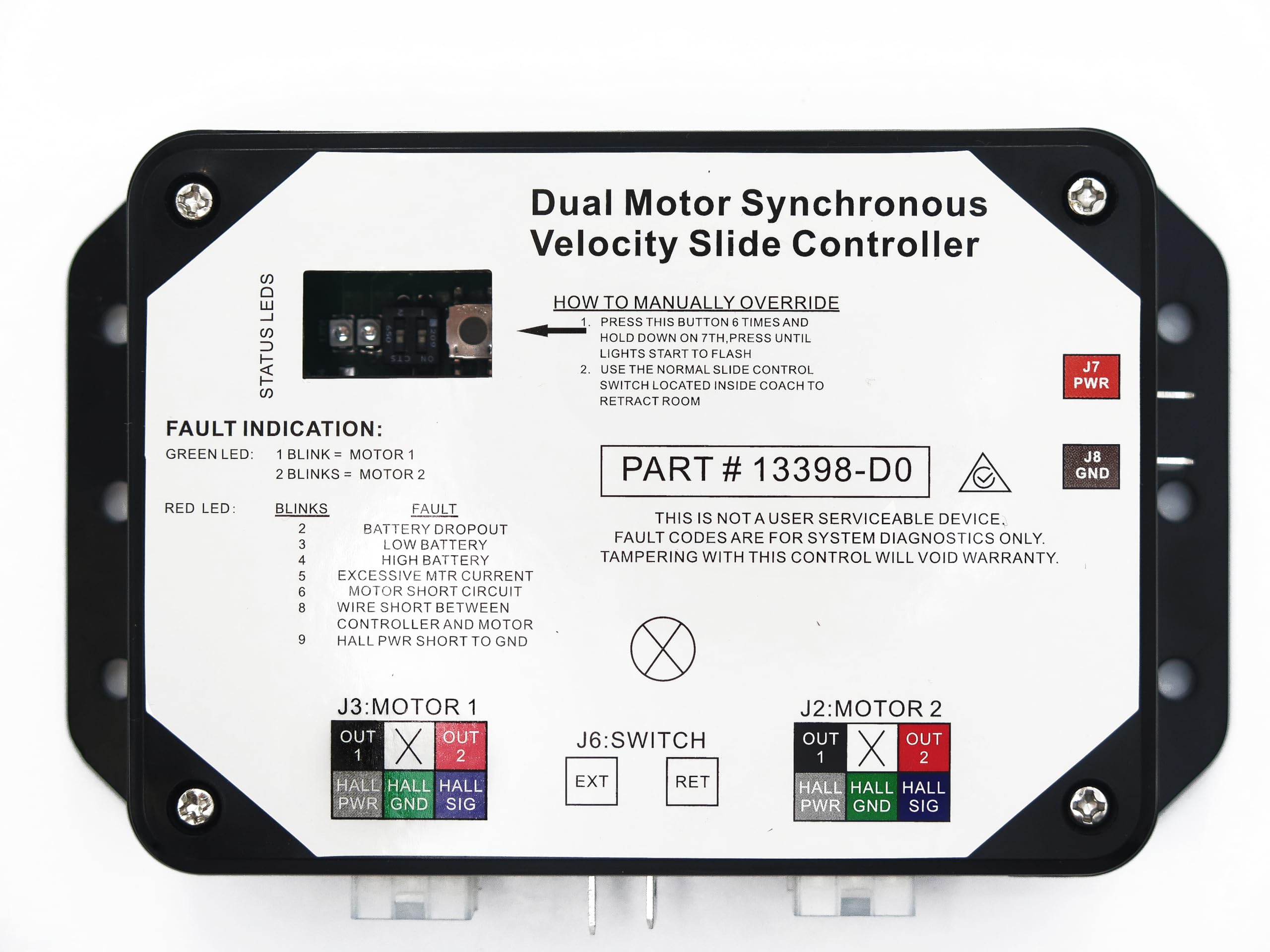 Amazon.com: 13398-DO Dual Synchronous Velocity Slide Controller ...
