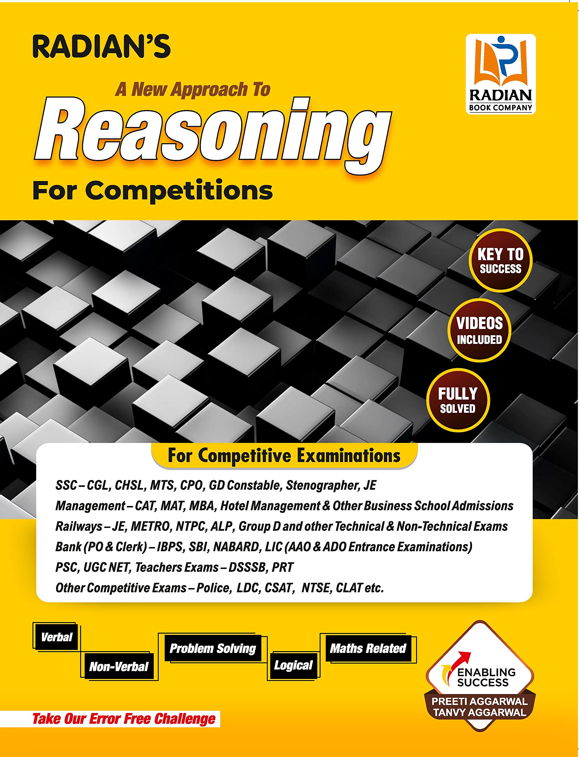 A New Approach To Reasoning Book for Competitive Exams 2022 Edition ...