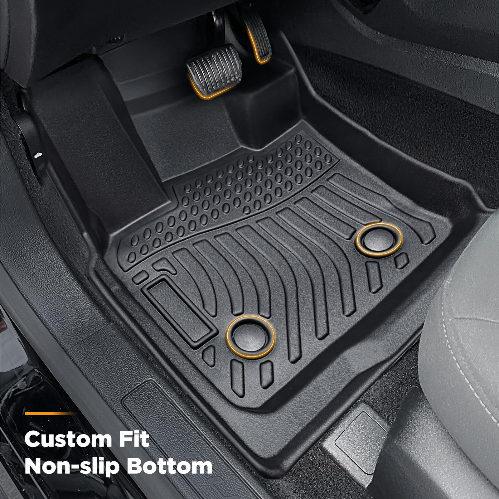 ?Not Hybrid? Floor Mats for Ford Fusion 2017-2020 Cargo Liner Trunk Mat ...