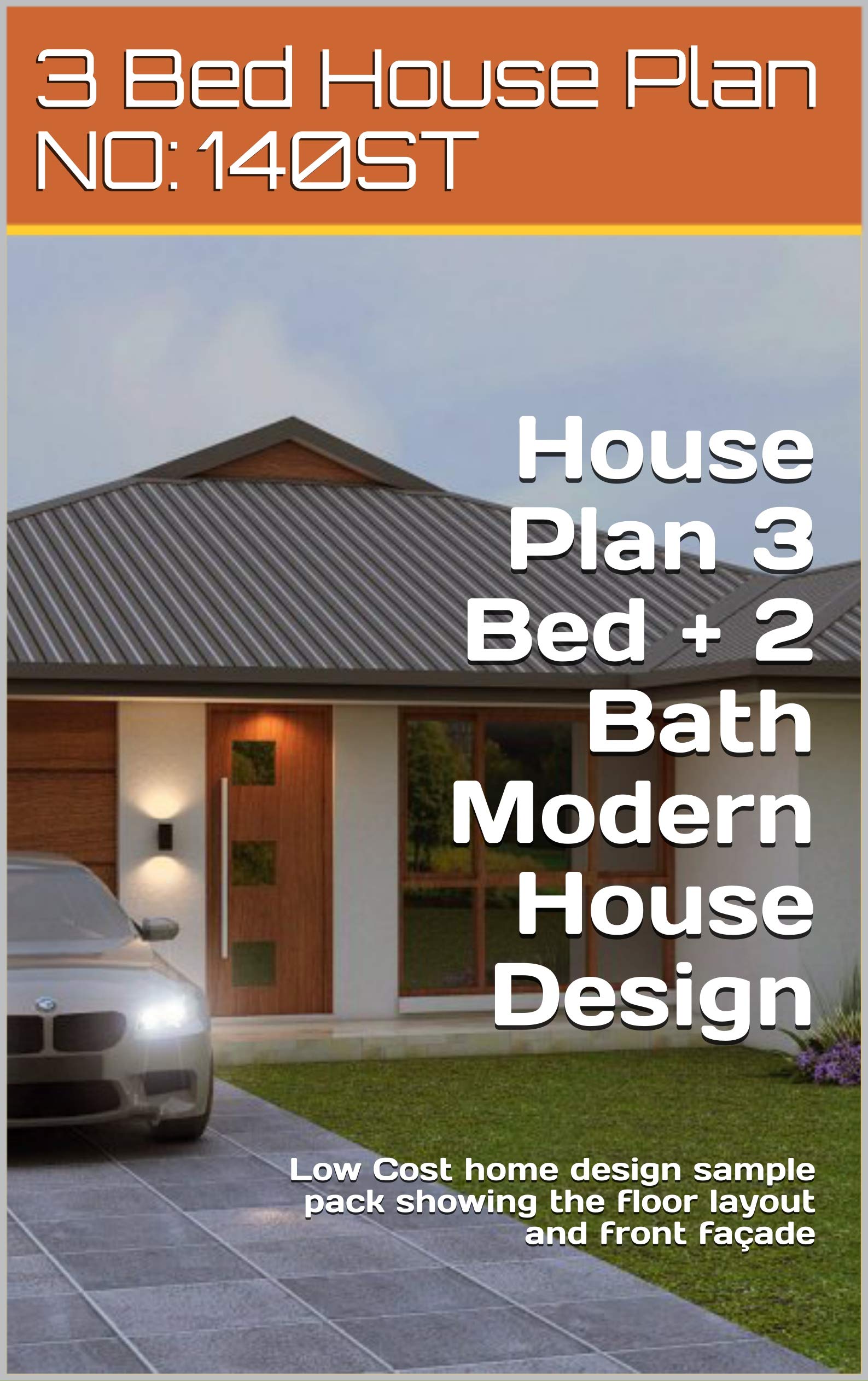 Buy House Plan 3 Bed + 2 Bath Modern House Design 141 ST : Low Cost ...