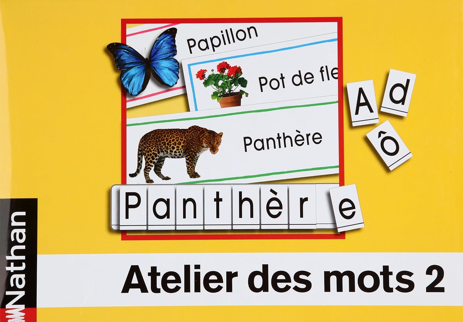 Amazon.fr - ATELIER DES MOTS 2 36 FICHES MODELES 144 LETTRES EN CARTON ...