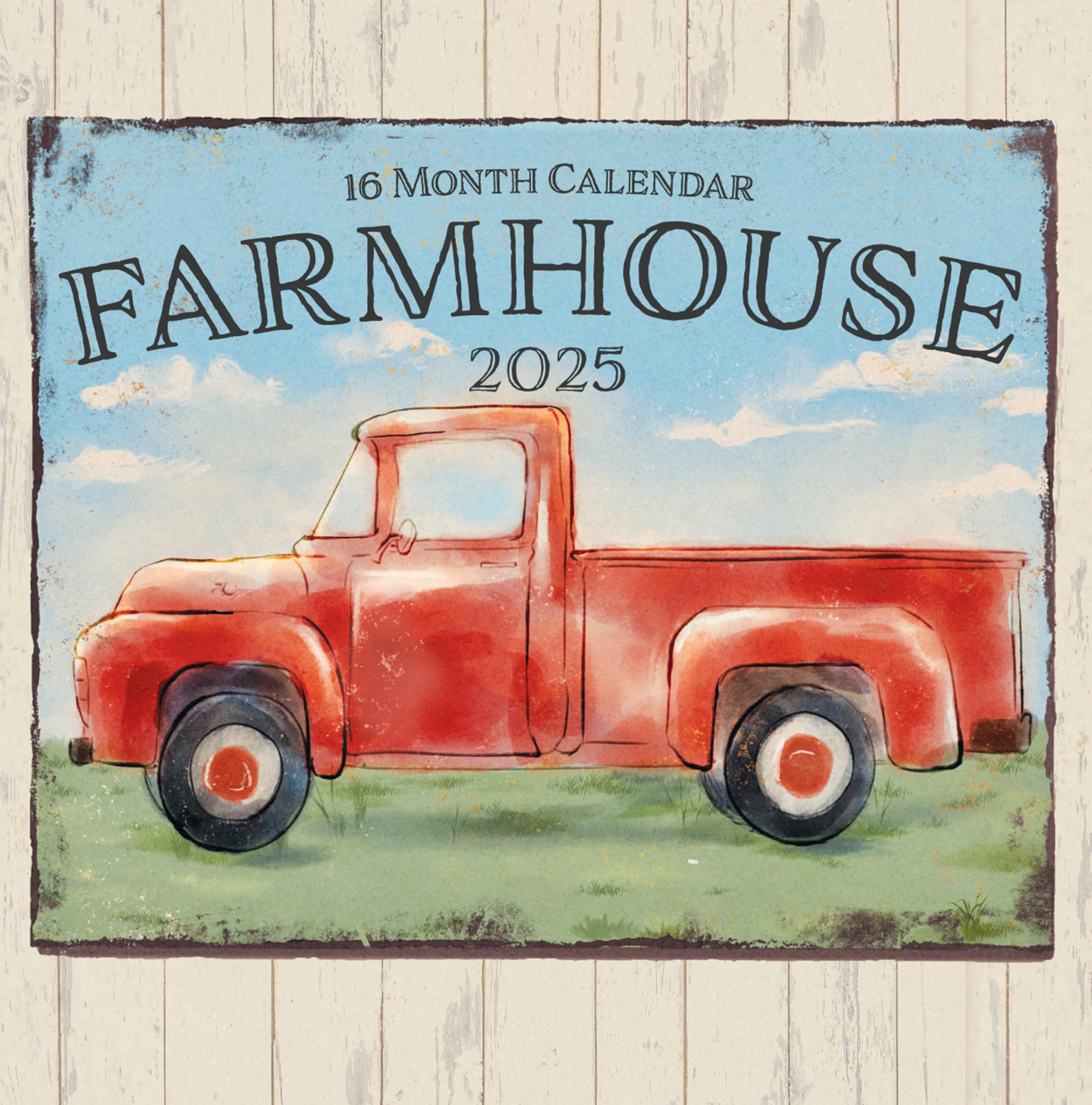 Snapklik.com : Farmhouse 2025 Hangable Wall Calendar Vintage Farmers ...