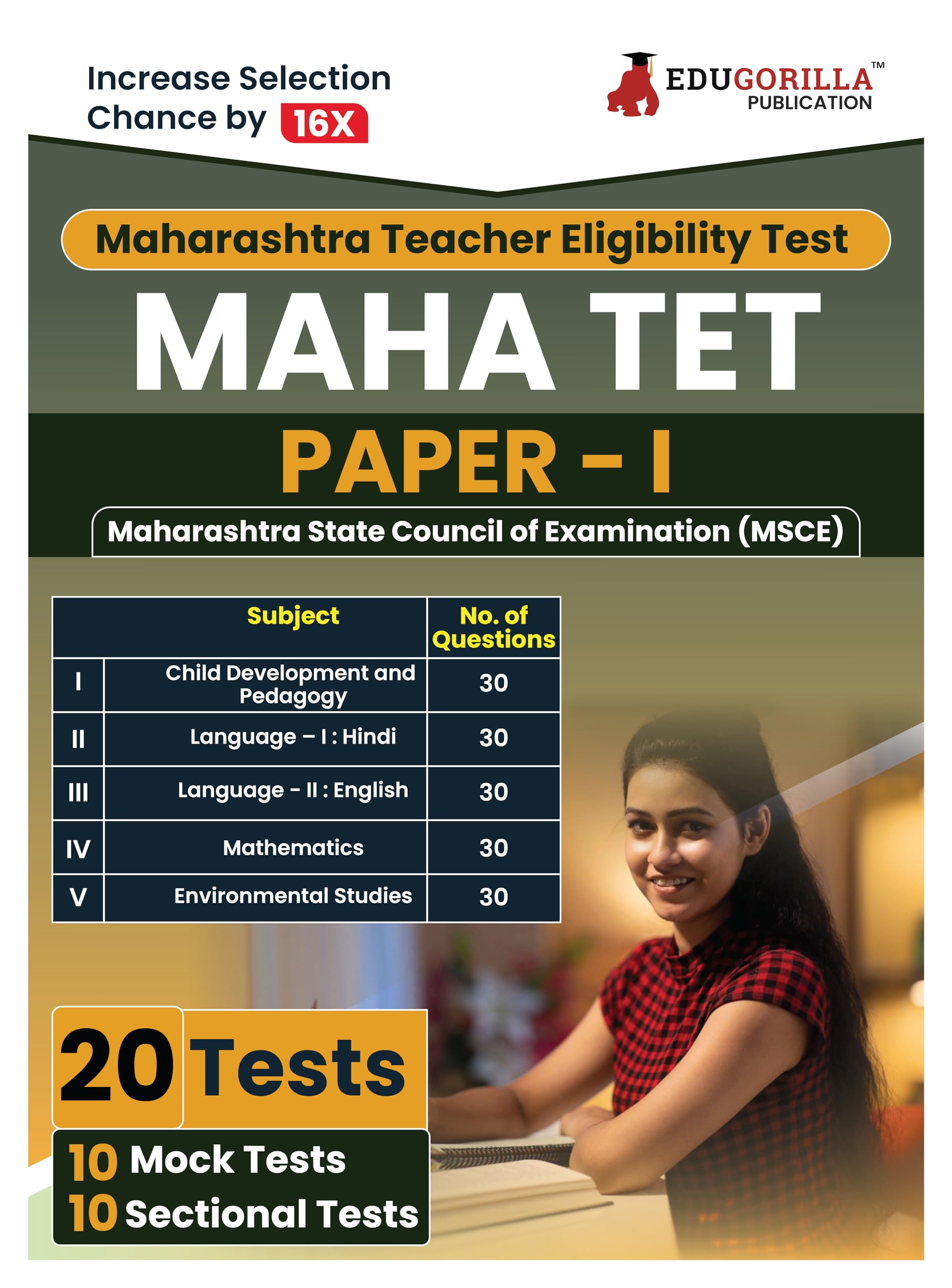 MAHATET Paper I 2024 : Maharashtra Teacher Eligibility Test (English ...