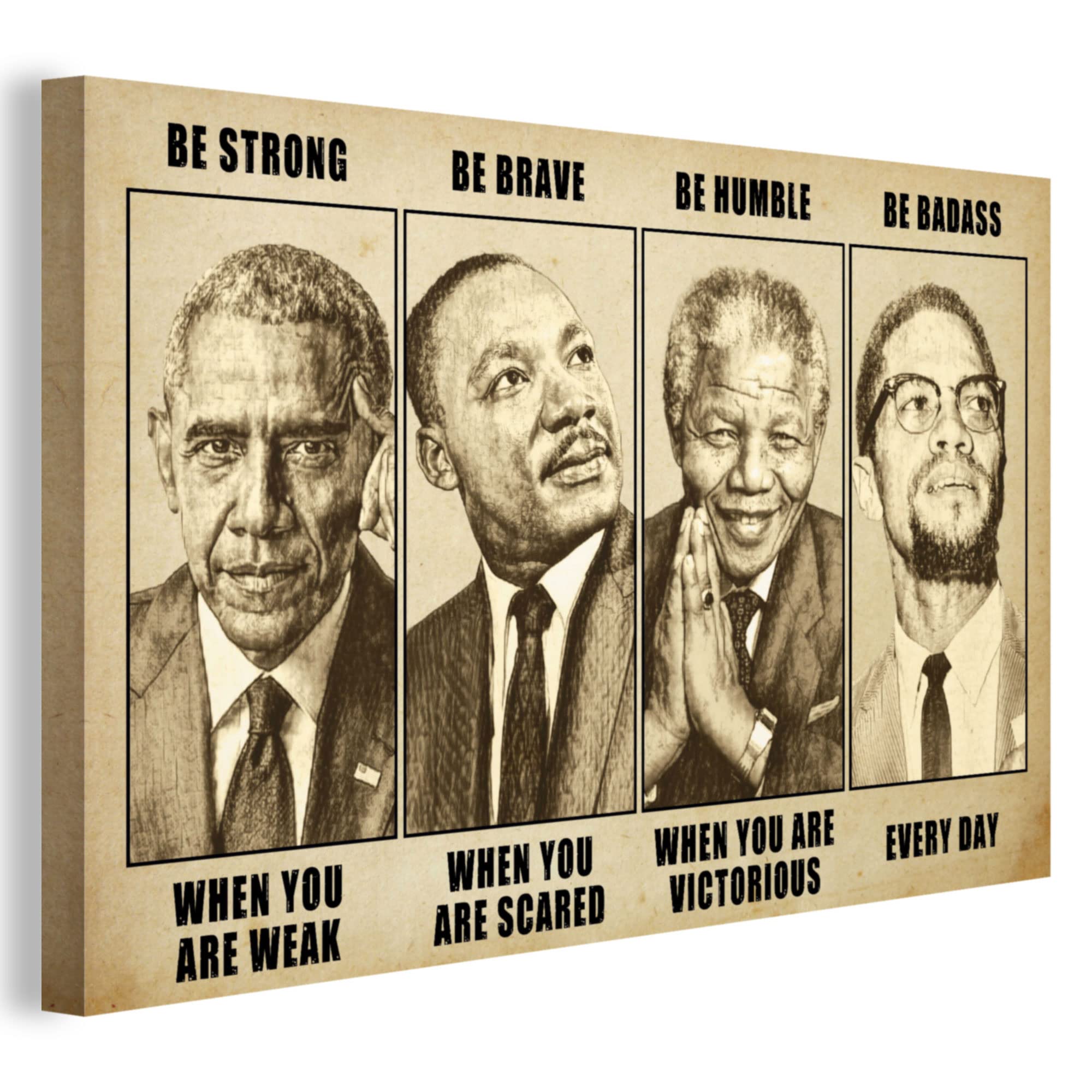 Amazon.com: African American Wall Art, Black Art Wall Decor, 16x24 Inch ...