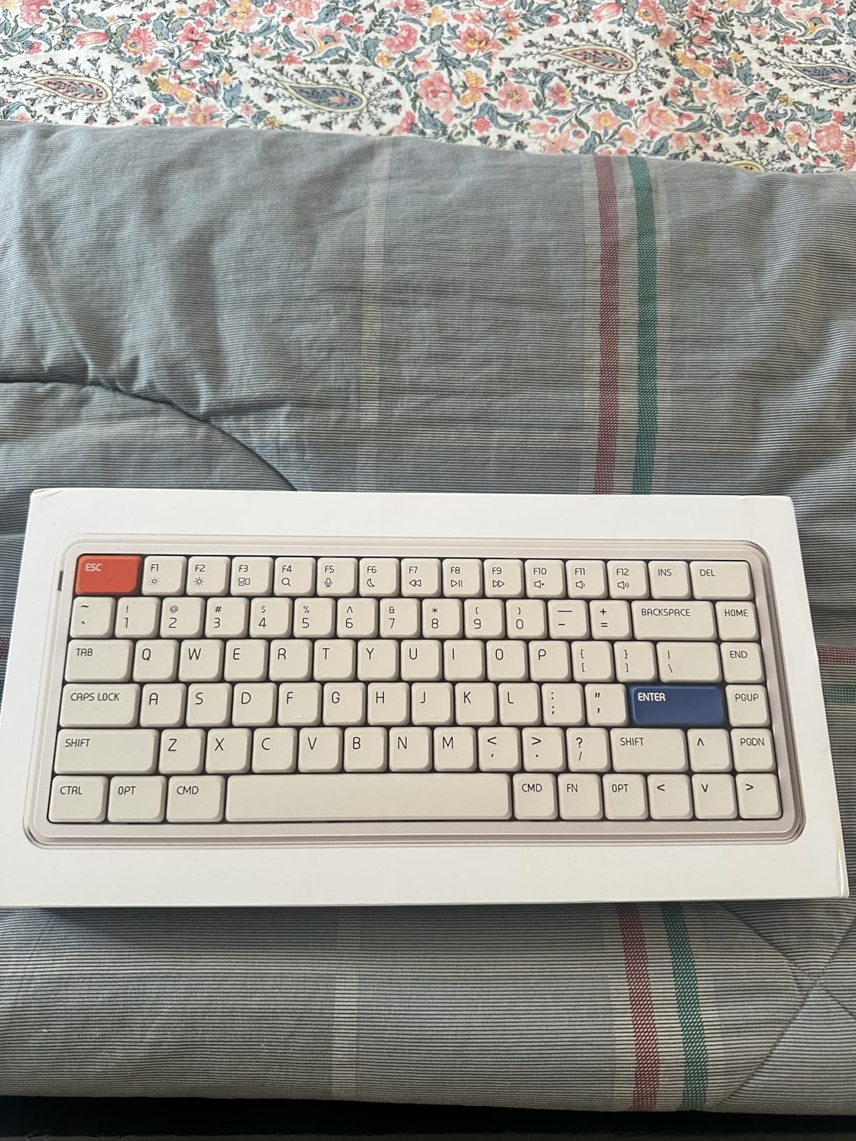 MelGeek O2 75% Wireless Low Profile Mechanical Keyboard with Creamy ...