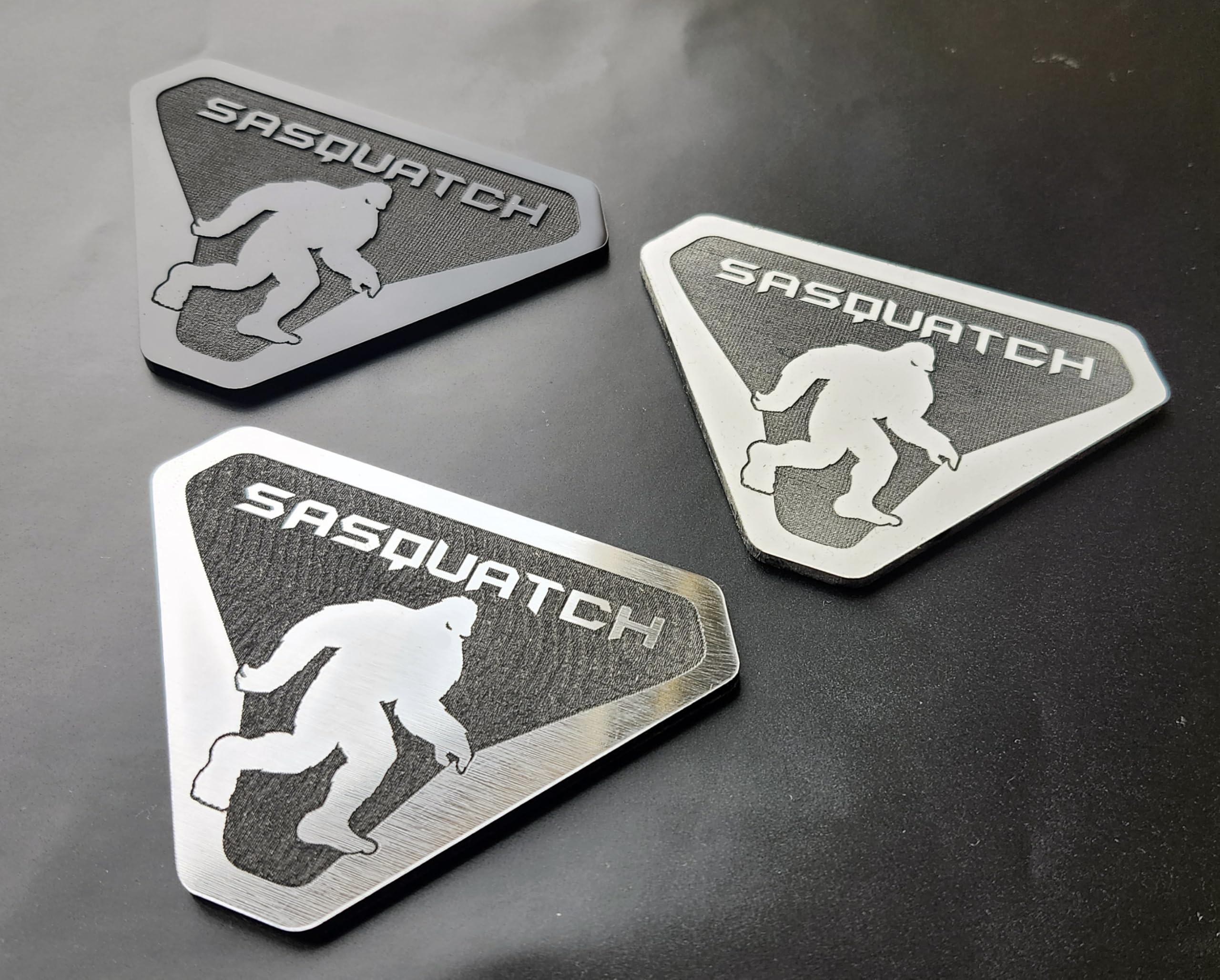 Amazon.com: Sasquatch Custom Fender Emblem Badge Logo Compatible with ...