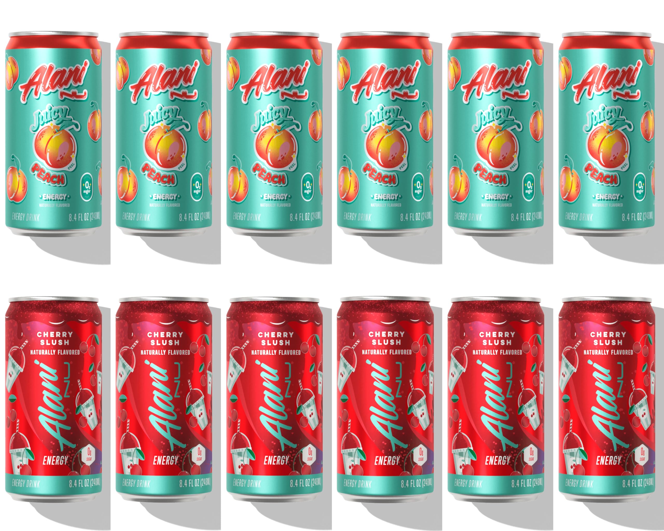 Buy Alani Nu Mini Energy Drink, 8.4 Fl Oz, 12 Count (Variety Pack ...