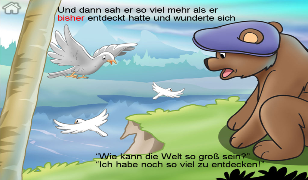 Bosley Sees the World Read Along Storybook (German Dual Language) - App ...
