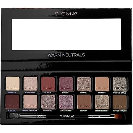 Amazon.com : Sigma Beauty Earthy Eyeshadow Palette : Beauty & Personal Care