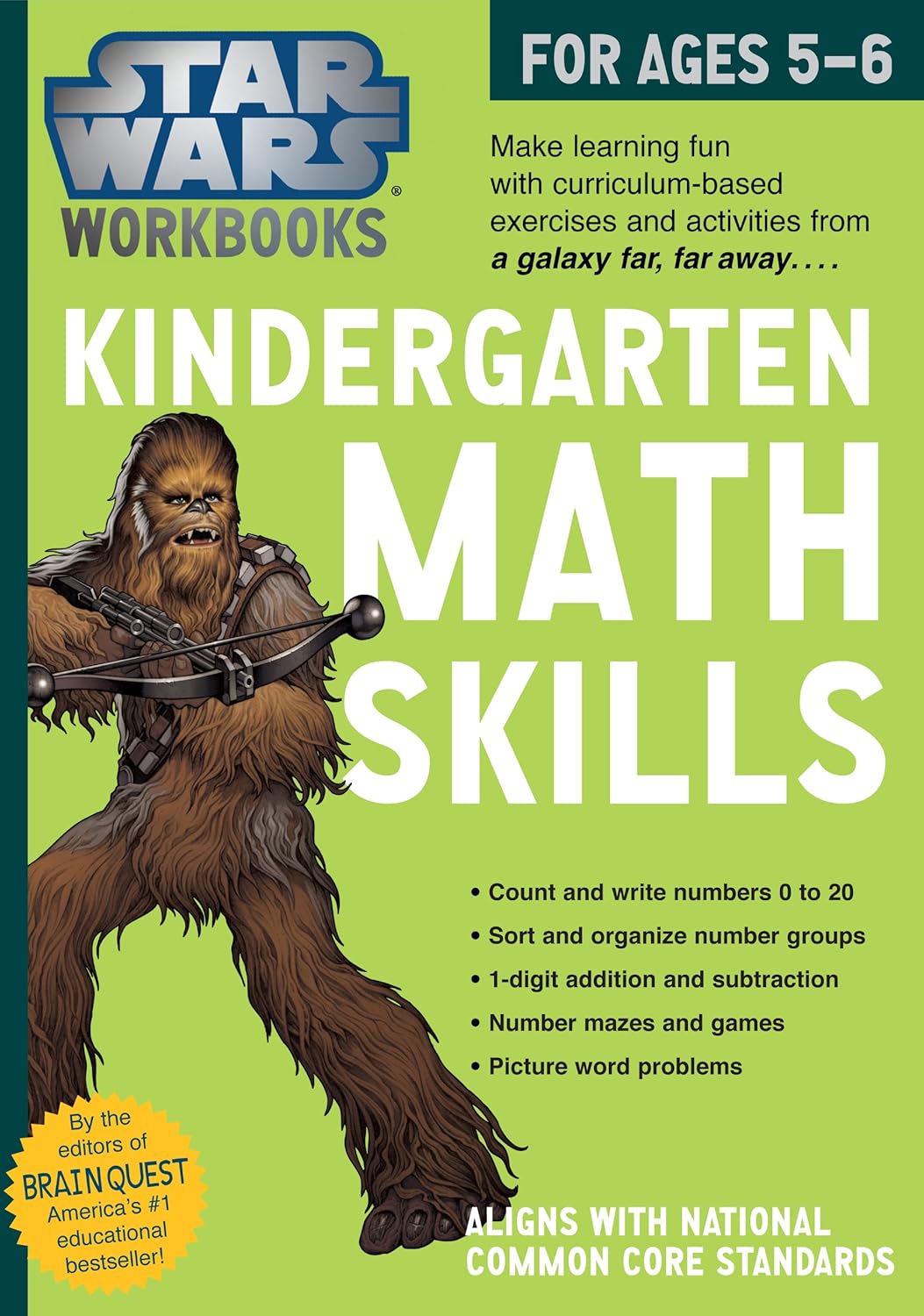 Star Wars Workbook: Kindergarten Math Skills (Star Wars Workbooks ...