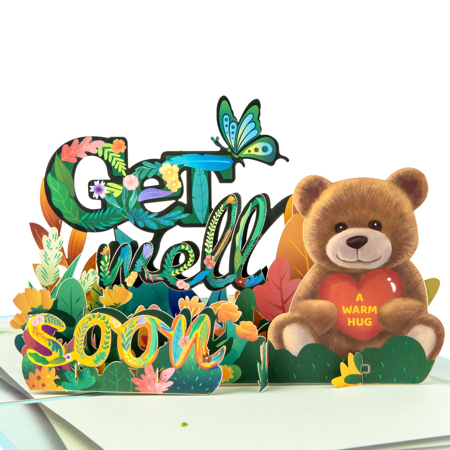 Buy GREETING ART Get Well Soon Card, Get Well Soon Card,Sympathy Cards ...