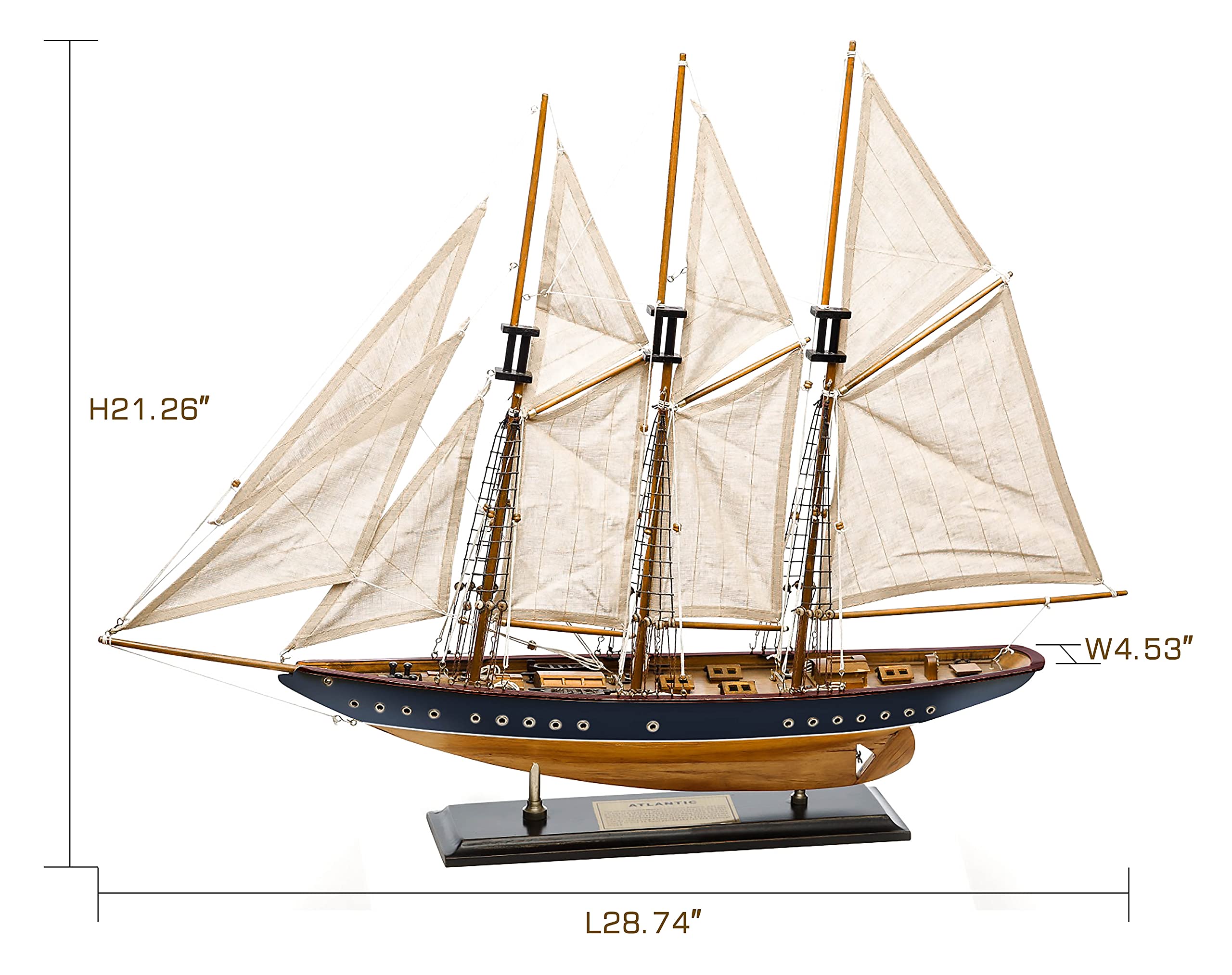 Akdsteel Ship Model Kit Wooden Sailboat at Cindy Ehrhardt blog