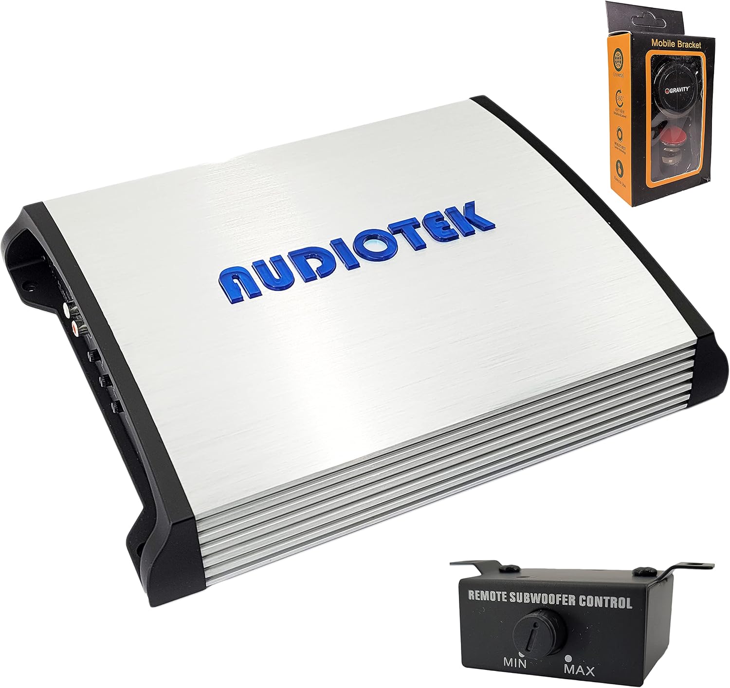 Amazon.com: Audiotek AT4000M 1 Channel Monoblock Car Amplifier - 4000 ...