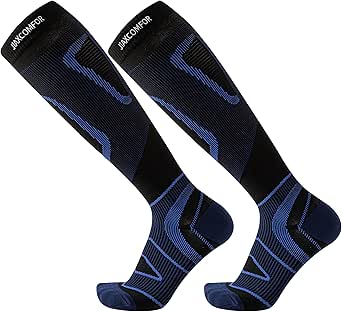 Amazon.com: Compression Socks 20-30 mmHg Men and Women for Running ...