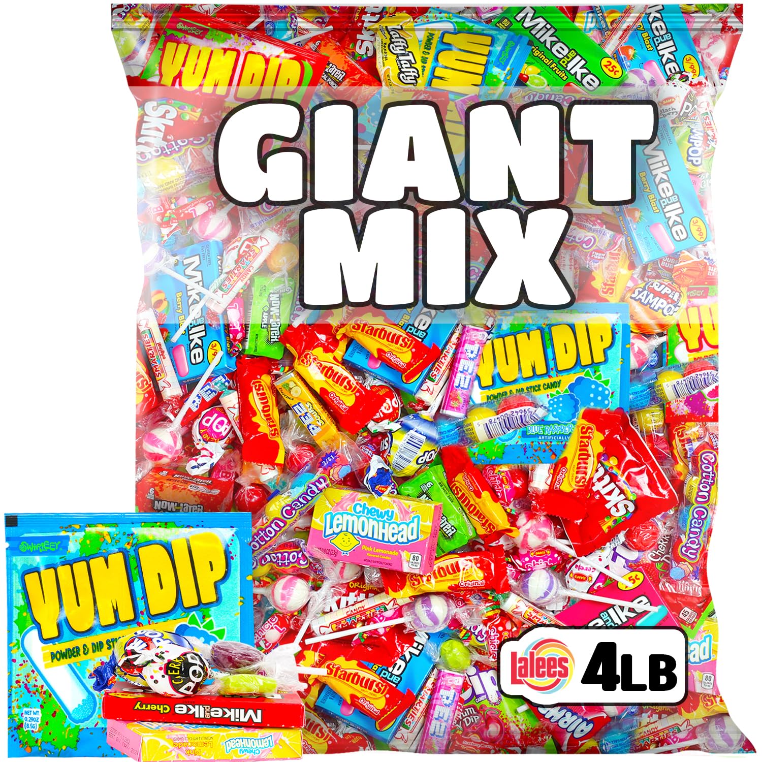 Buy Candy Variety Pack - 4 Pounds - Valentine's Day Pinata Candy - Bulk ...