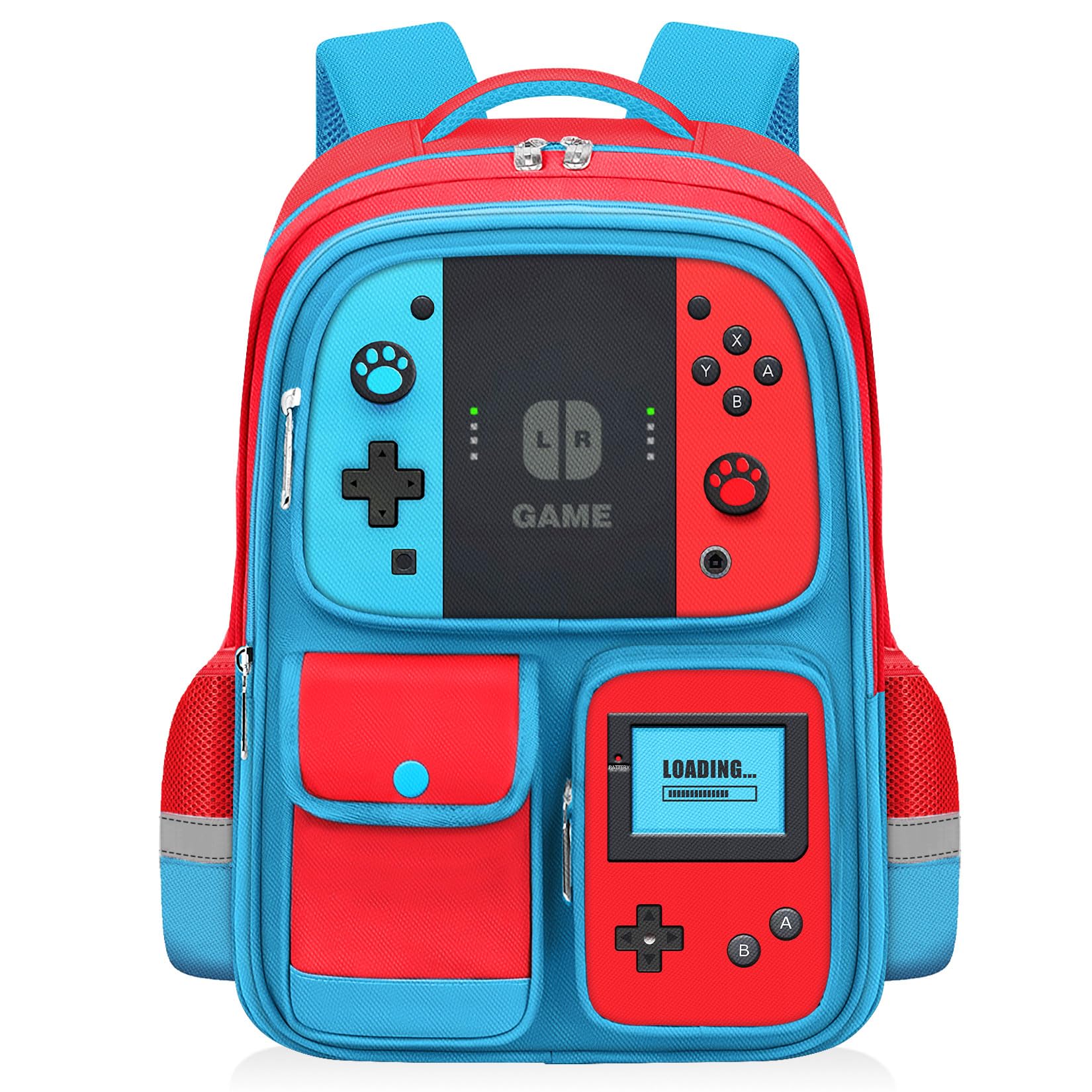 Amazon.com | TILYTADLY School Backpack for Boys - Gamer Boys Backpack ...