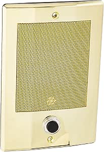 M&S Systems BD3BN Intercom Door Station with Bell Button, Bright Brass : Buy Online at Best ...