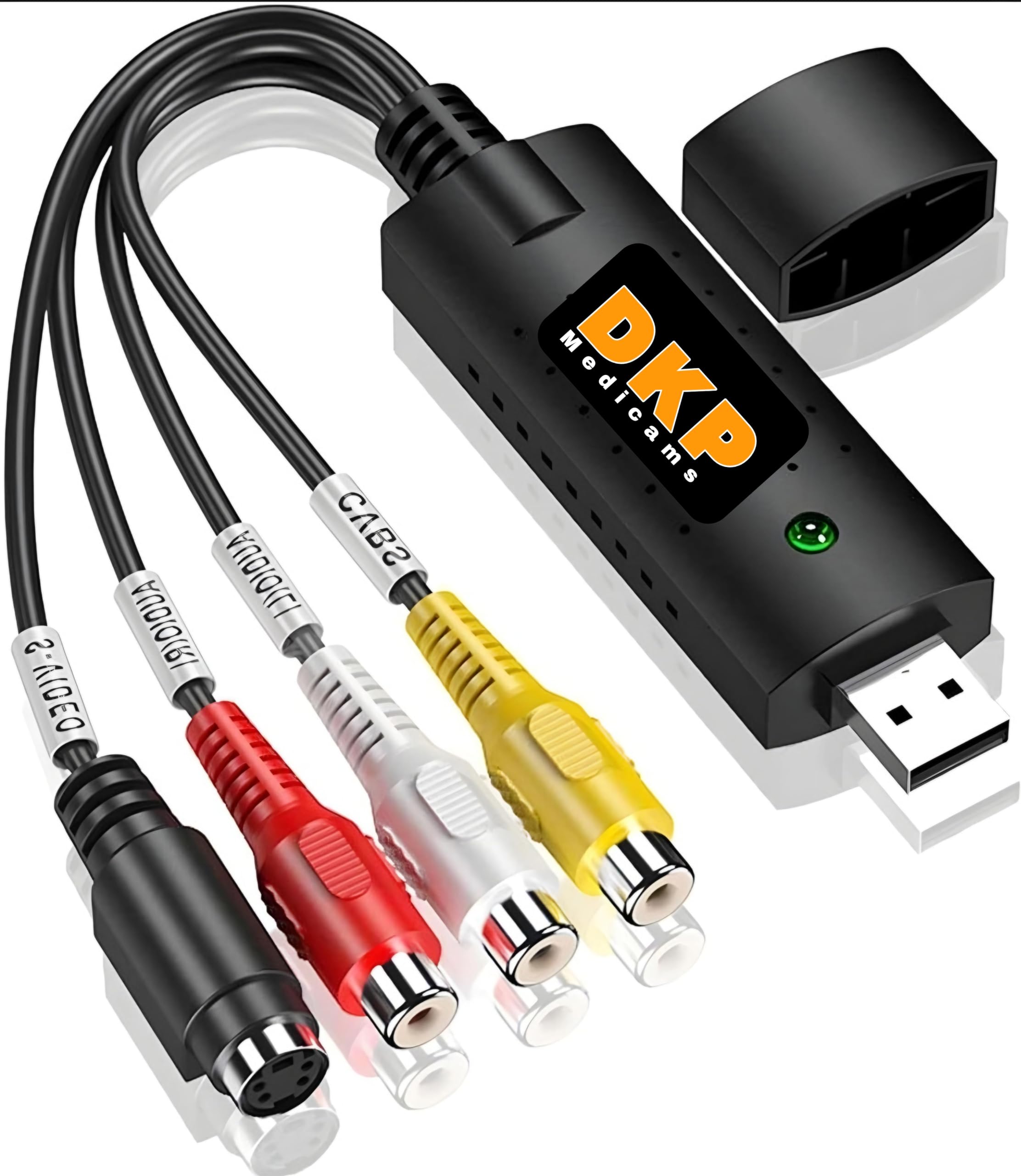 Dkp Medicams Video Capture Card Device Usb2 0 Adapter Audio ...