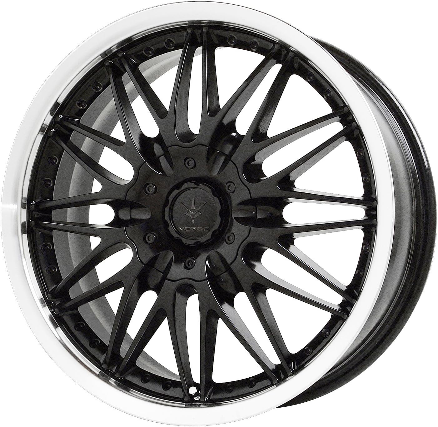 Amazon.com: Verde Wheels V41 Regency Gloss Black Wheel with Painted (18 ...