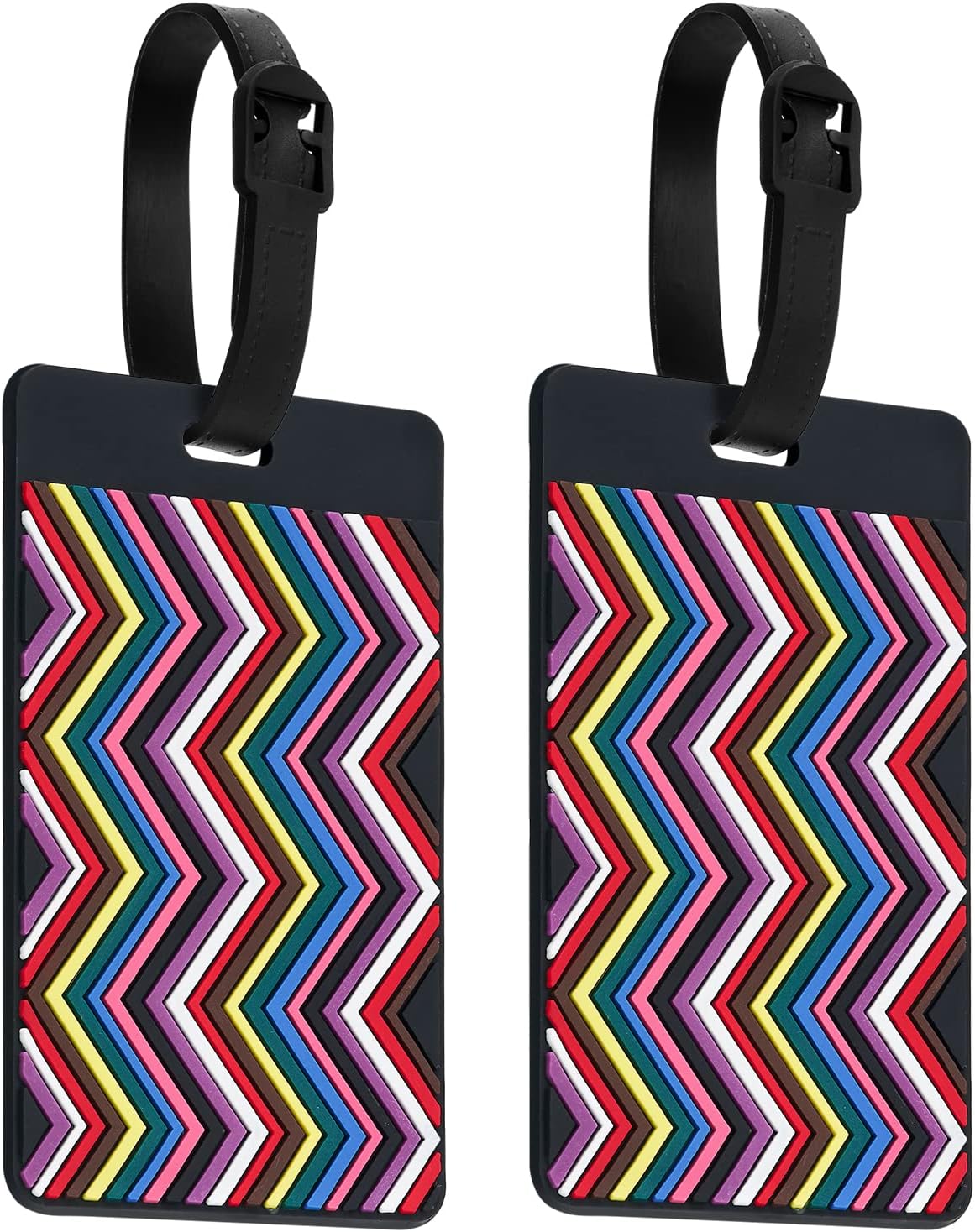 LJY Travel Luggage Suitcase Labels ID Tags Business Card Holder, Set of ...