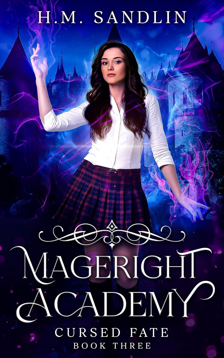 Amazon.com: Cursed Fate (Mageright Academy Book 3) eBook : Sandlin, H.M ...