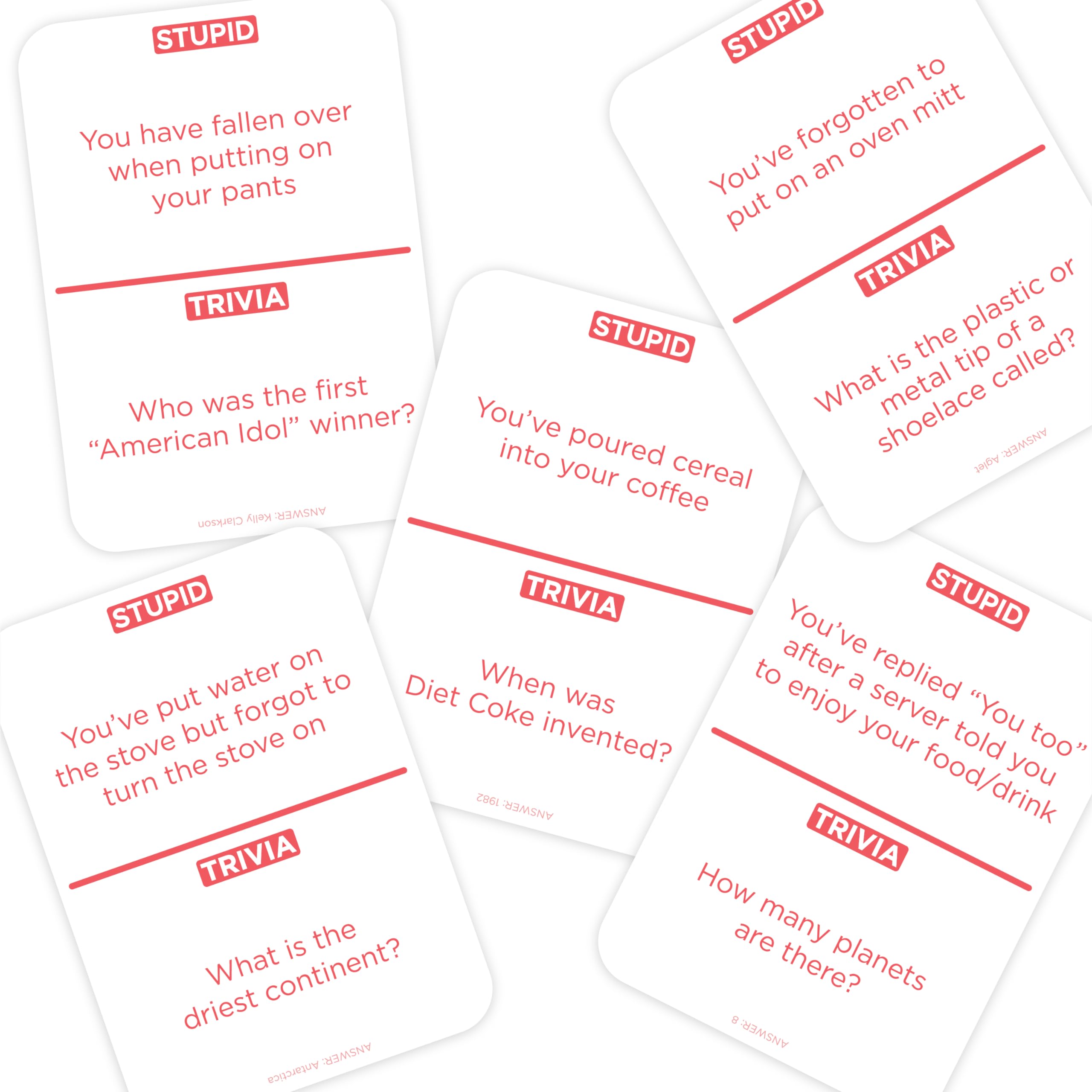 Snapklik.com : Stupid, Stupider, Stupidest - A Party Game For You And ...