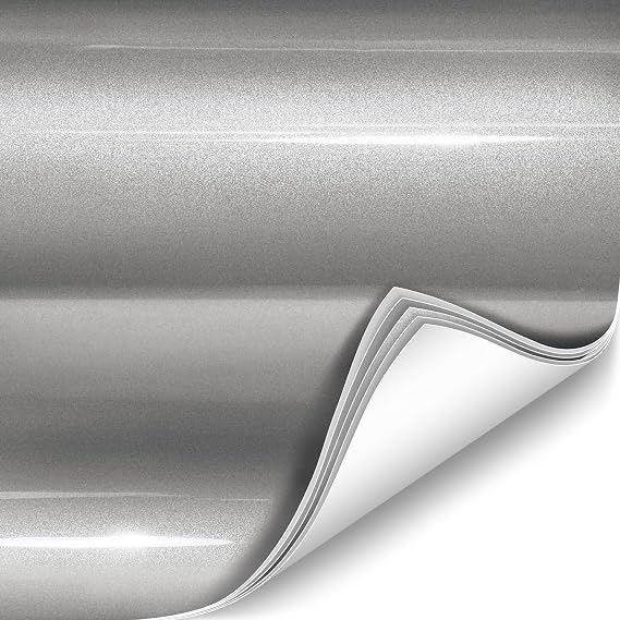 ColorFusion PPF by VViViD, Gloss GT Silver Dry Apply PPF Vinyl Car Wrap ...