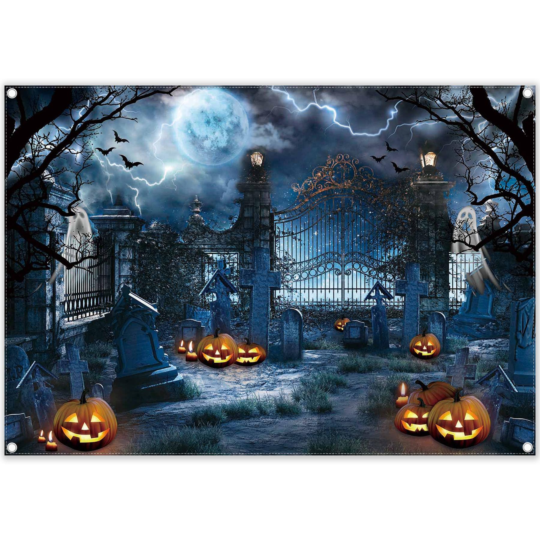 Scary Photo Booth Backdrop Ideas