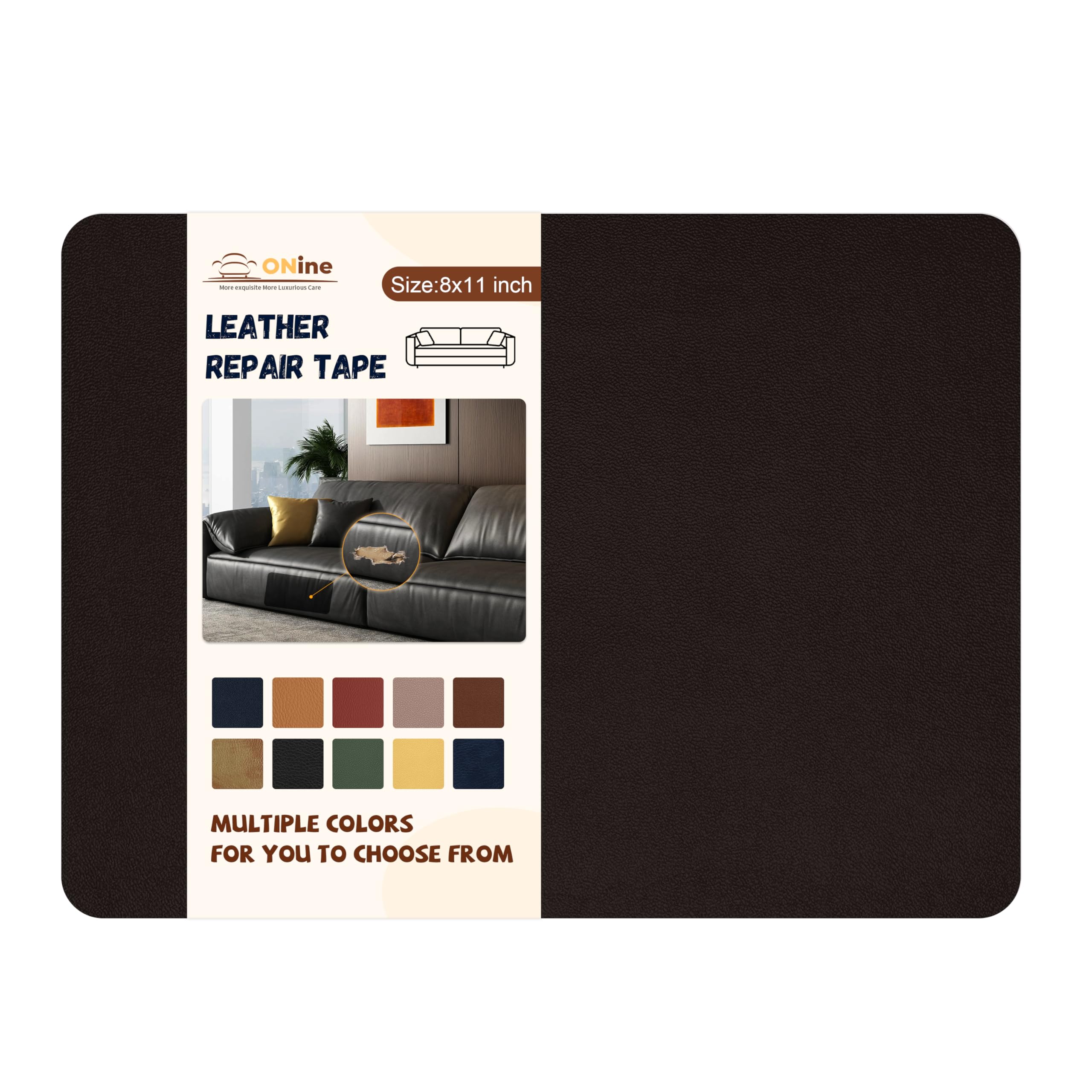 Amazon.com: ONine Leather Repair Patch, Self-Adhesive Couch Patch ...