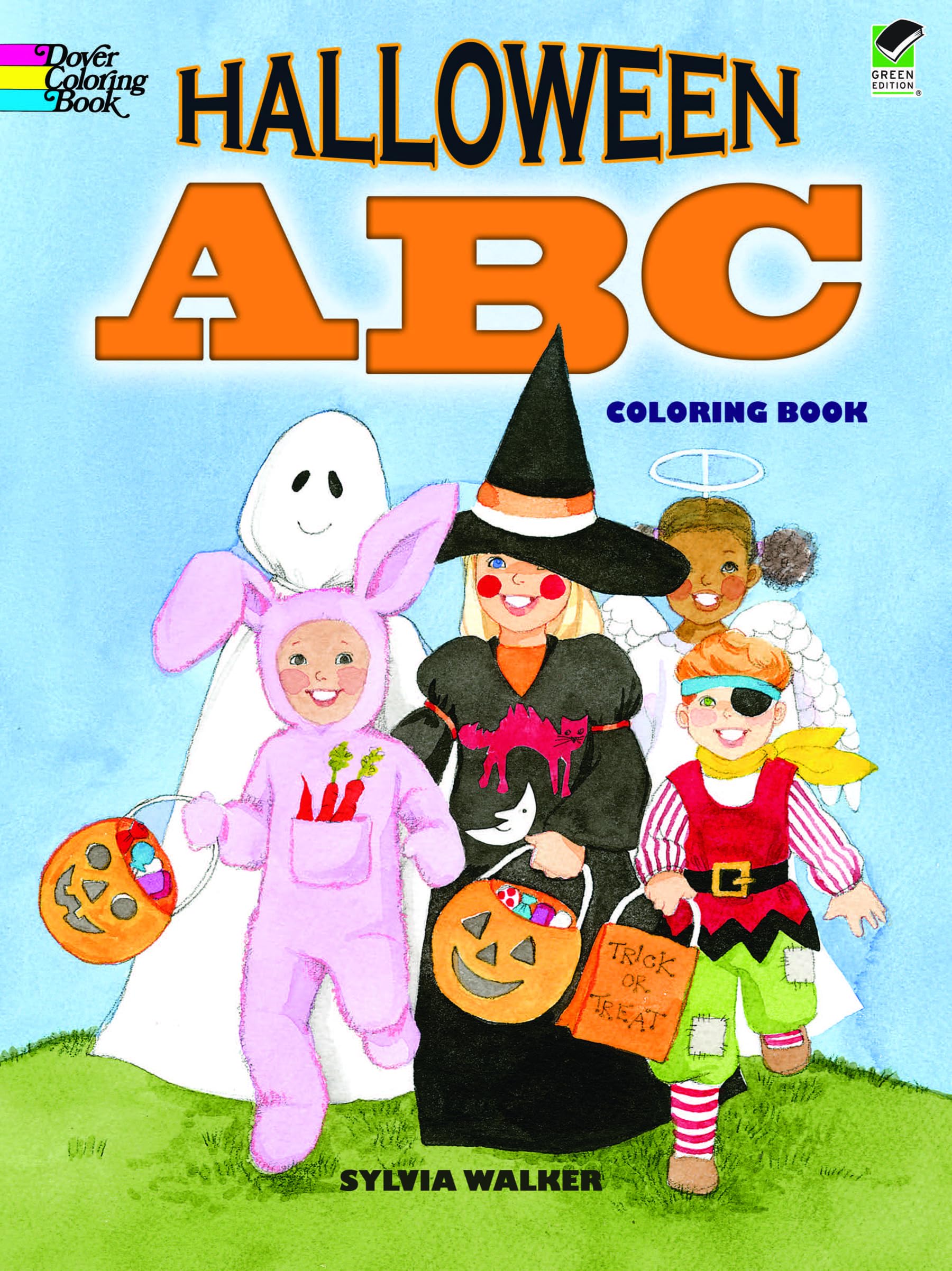 Halloween ABC Coloring Book (Dover Holiday Coloring Book): Walker ...